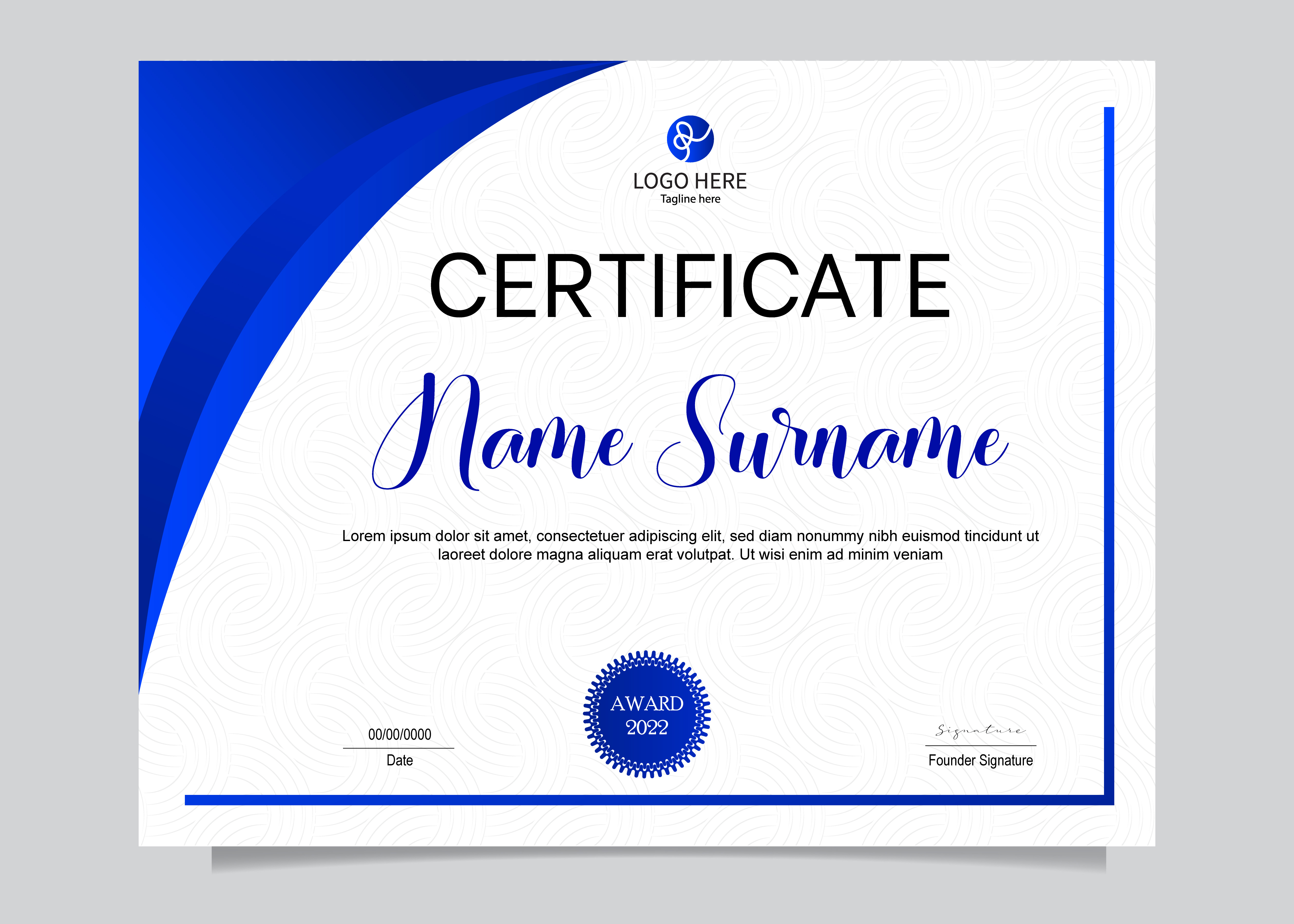 Certificate Design by Reyad on Dribbble