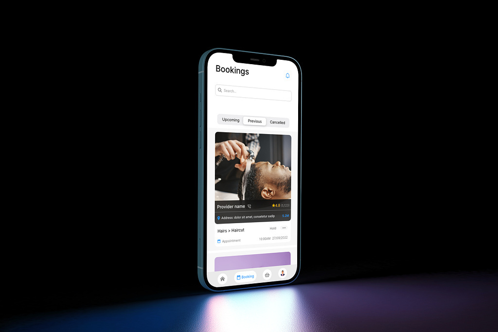 Salon Booking App UI/UX Design by Radha Gupta on Dribbble