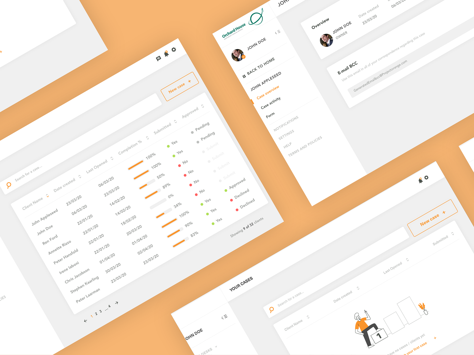 💼 Case Management Design by Arron Burcher (melior.design) on Dribbble
