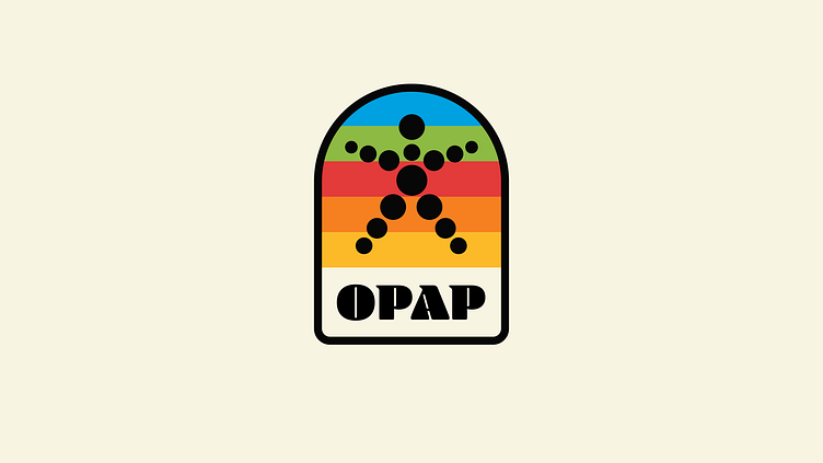 OPAP Retro Logo by Danae Priest on Dribbble