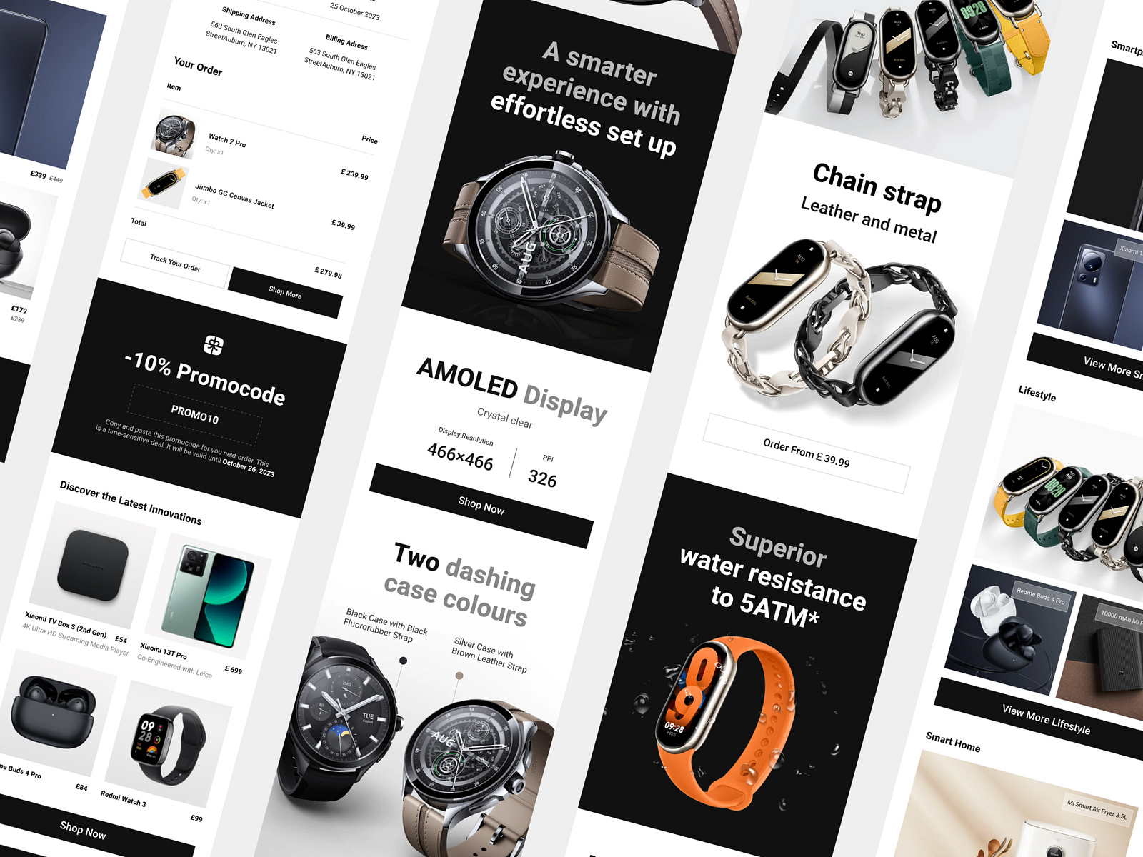 Xiaomi Email Marketing by Marianna on Dribbble
