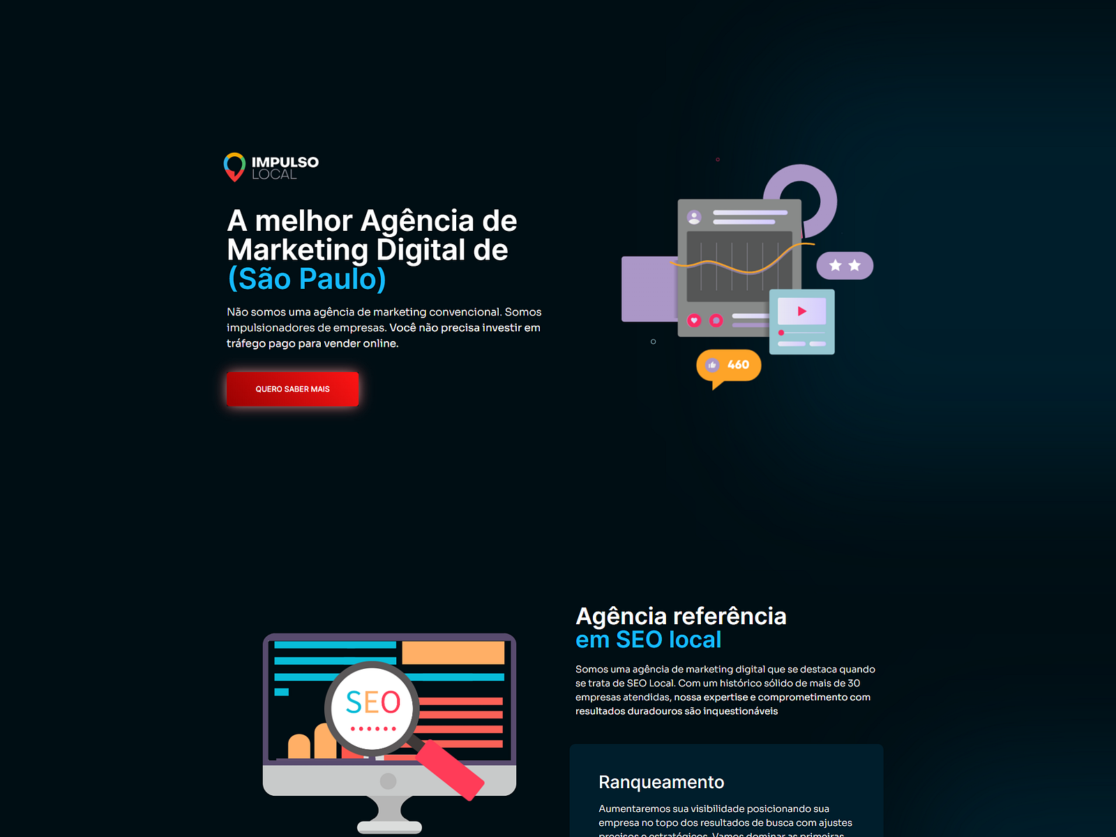 Landing Page | Marketing Agency by Felipe Sullivan on Dribbble