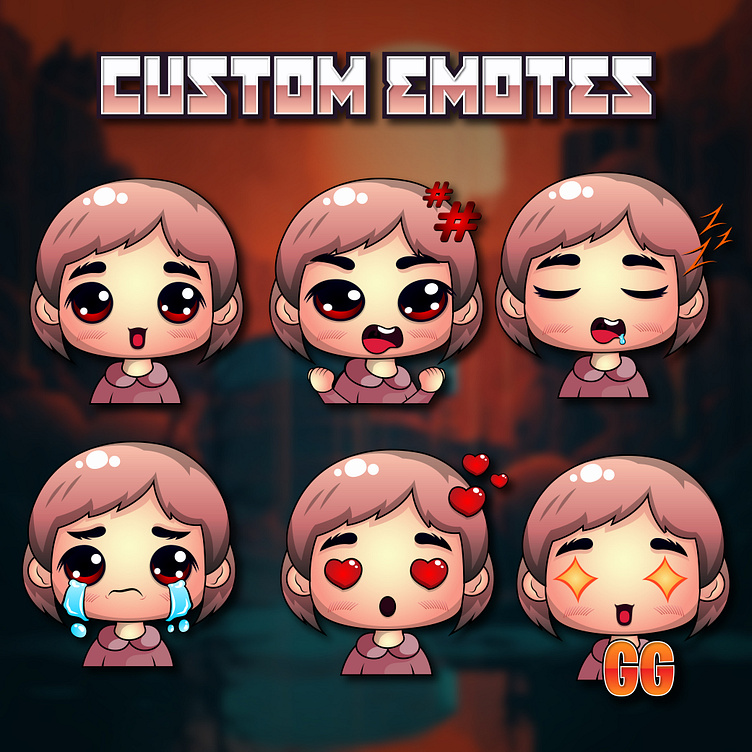 Custom Emotes For Twitch Discord and Your Channels by Ingenious Guru on ...
