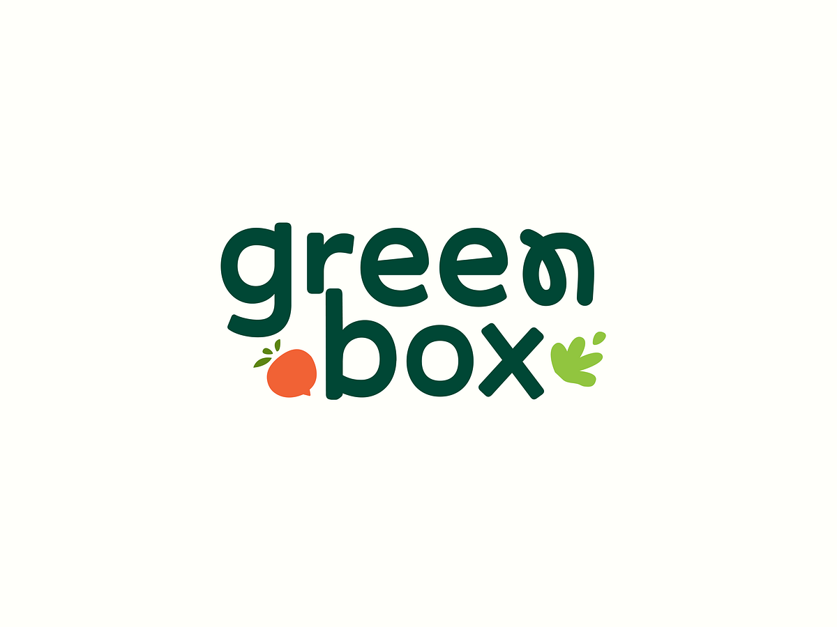 Green box logo by Snekha on Dribbble
