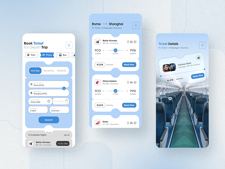 Public Transportation App Design by aPurple on Dribbble