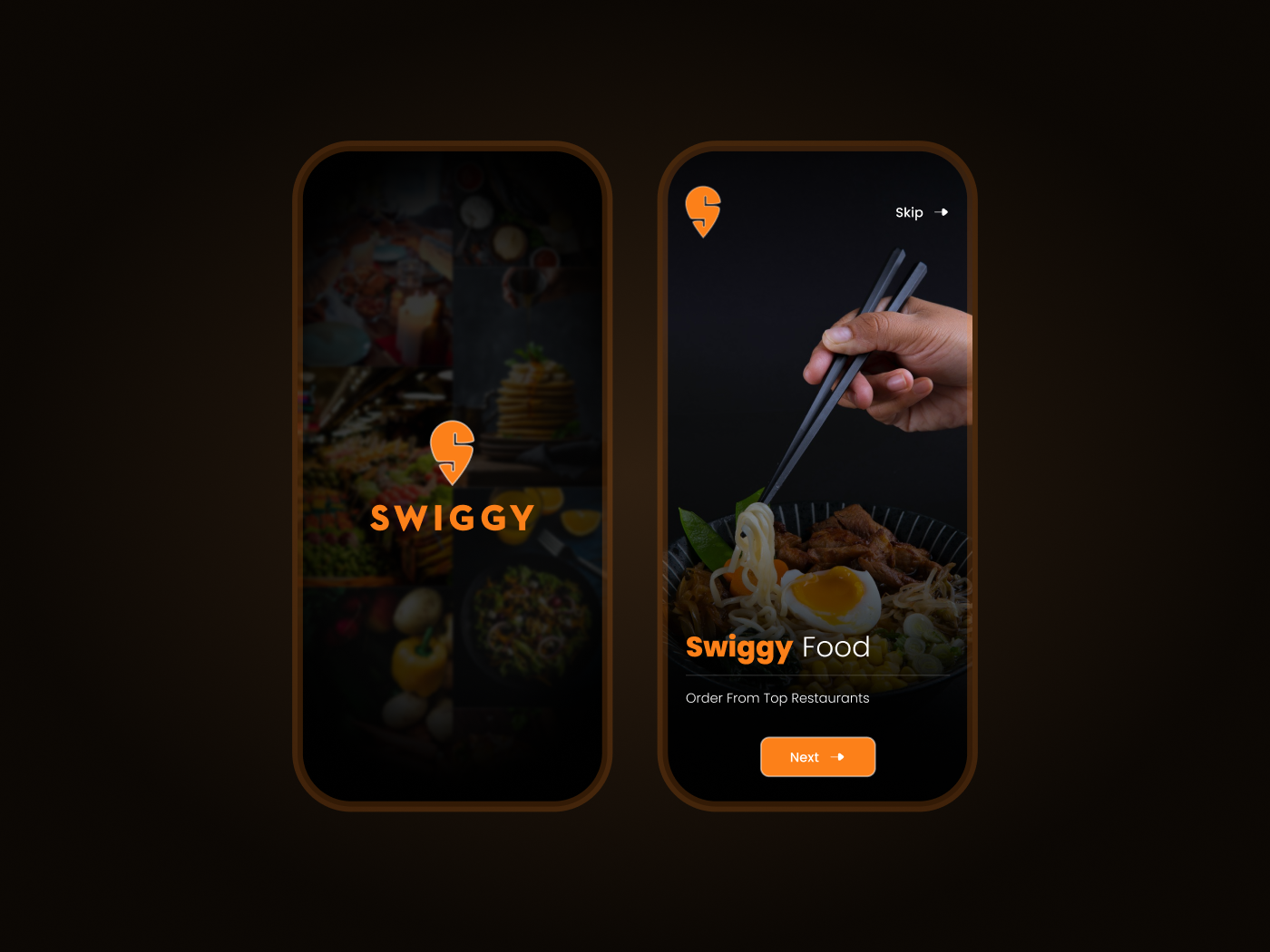 Swiggy Splash & Onboarding Page Redesign by MD AHOSAN HABIB on Dribbble