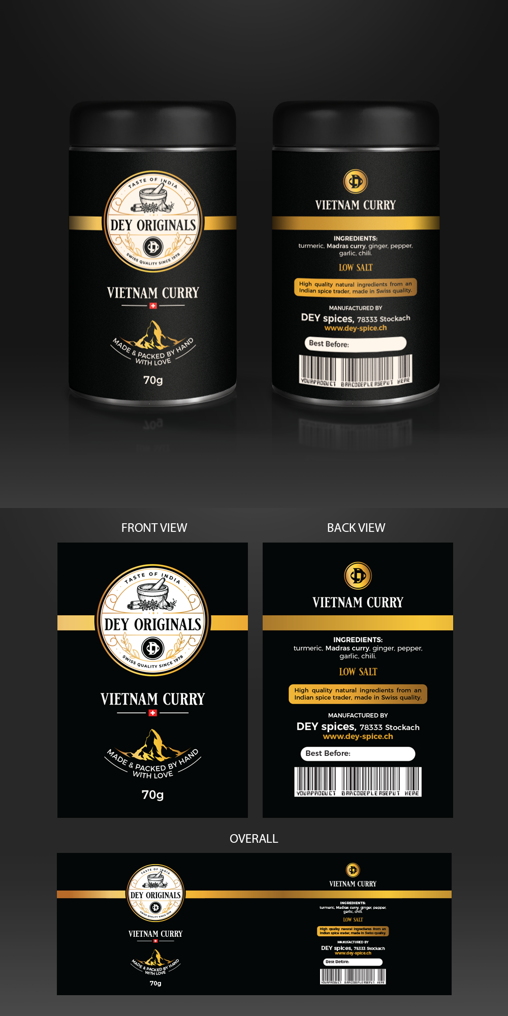 Label Design by Anosha Ali on Dribbble