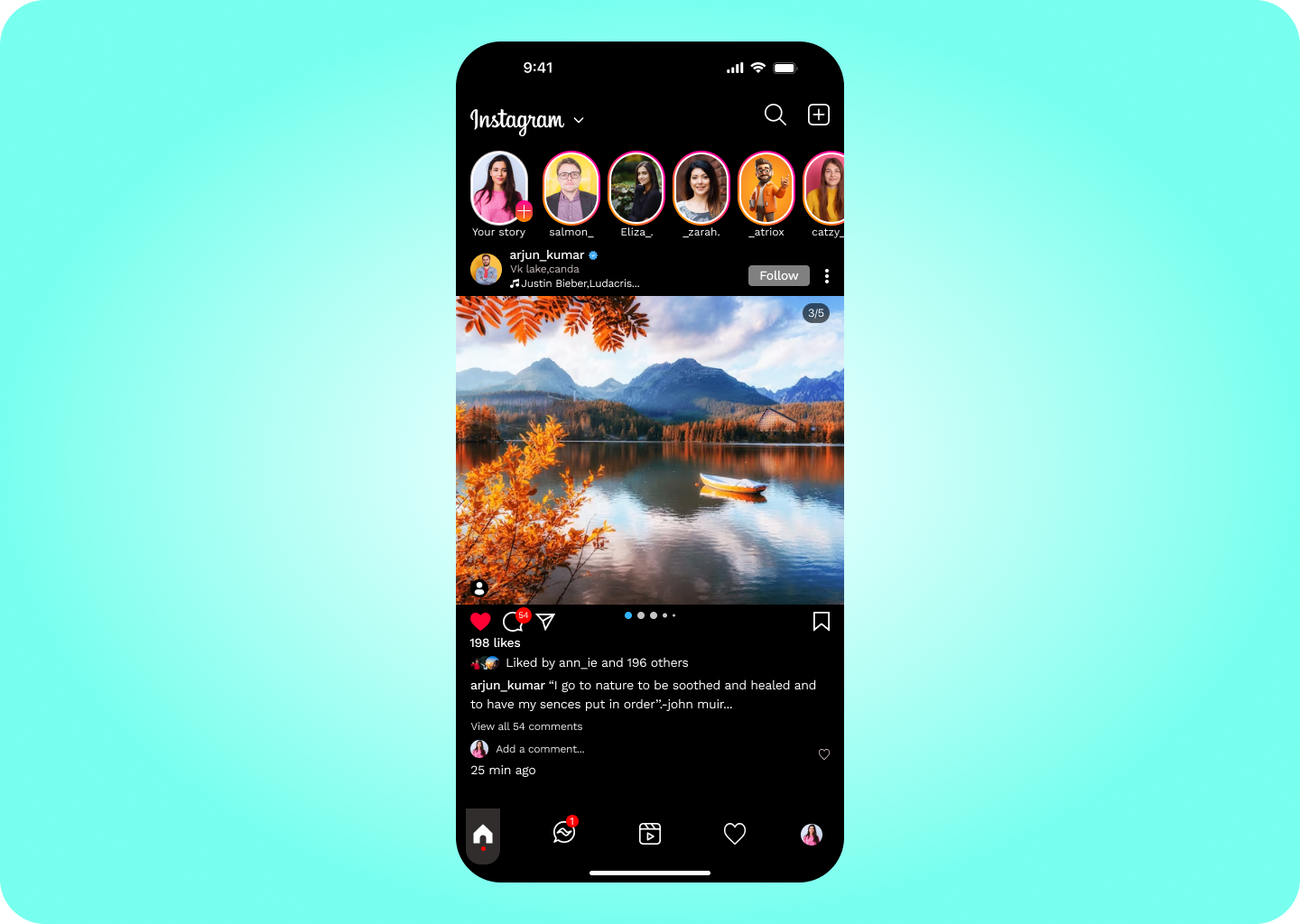 Instagram UI redesign... by Jebastin on Dribbble