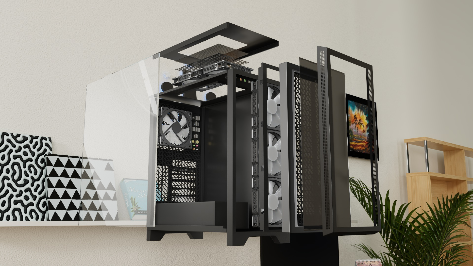 Realistic Pc Exploded Animation By Md Sabbir On Dribbble