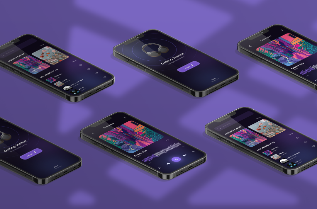 Music App Design by UX Samsul on Dribbble