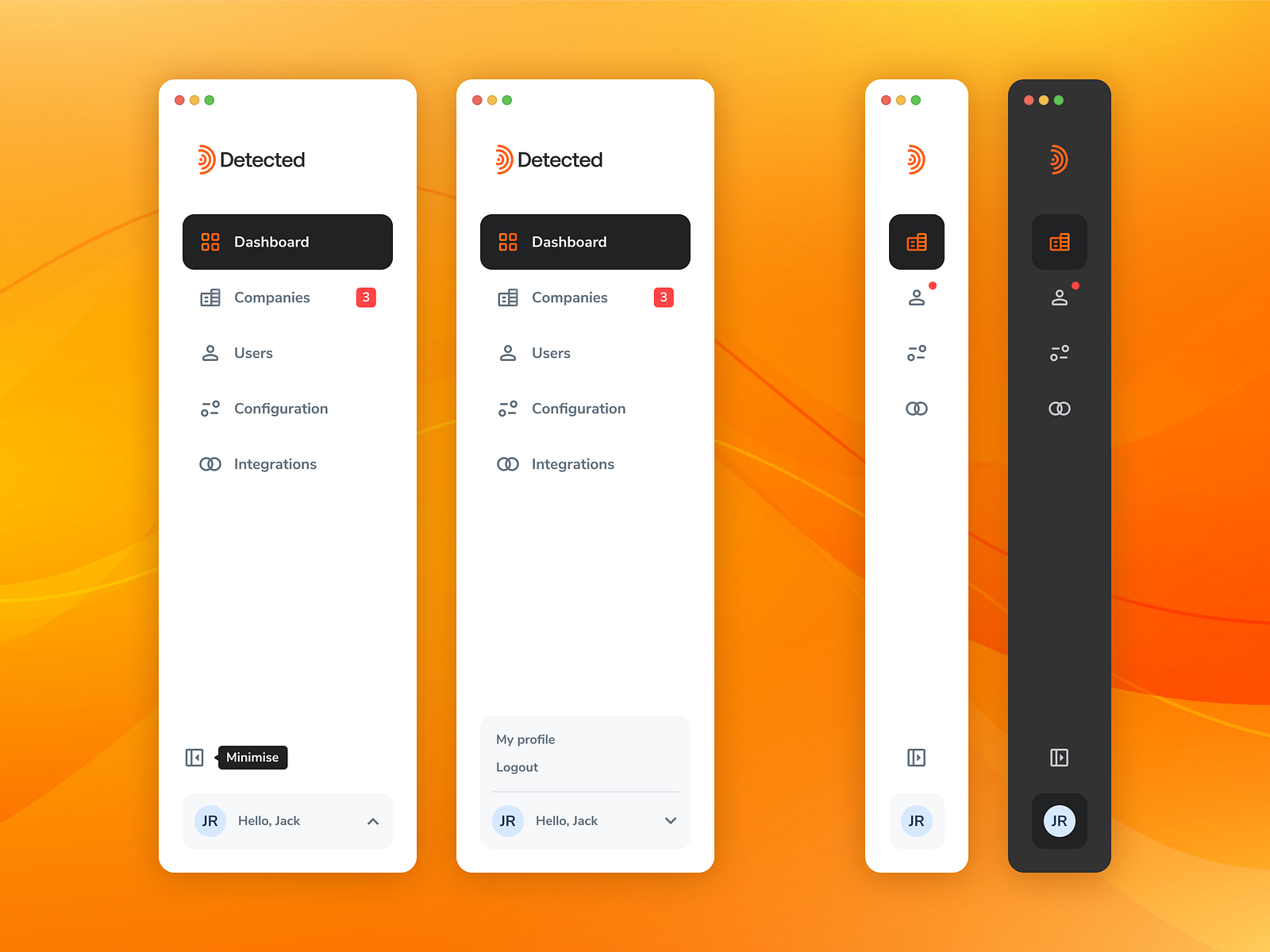 Exploring a new navigation design by Paul Wallas on Dribbble