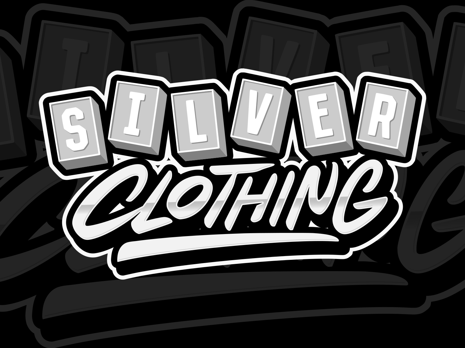 Silver Clothing - Logo Designs by Miftah Hussein on Dribbble