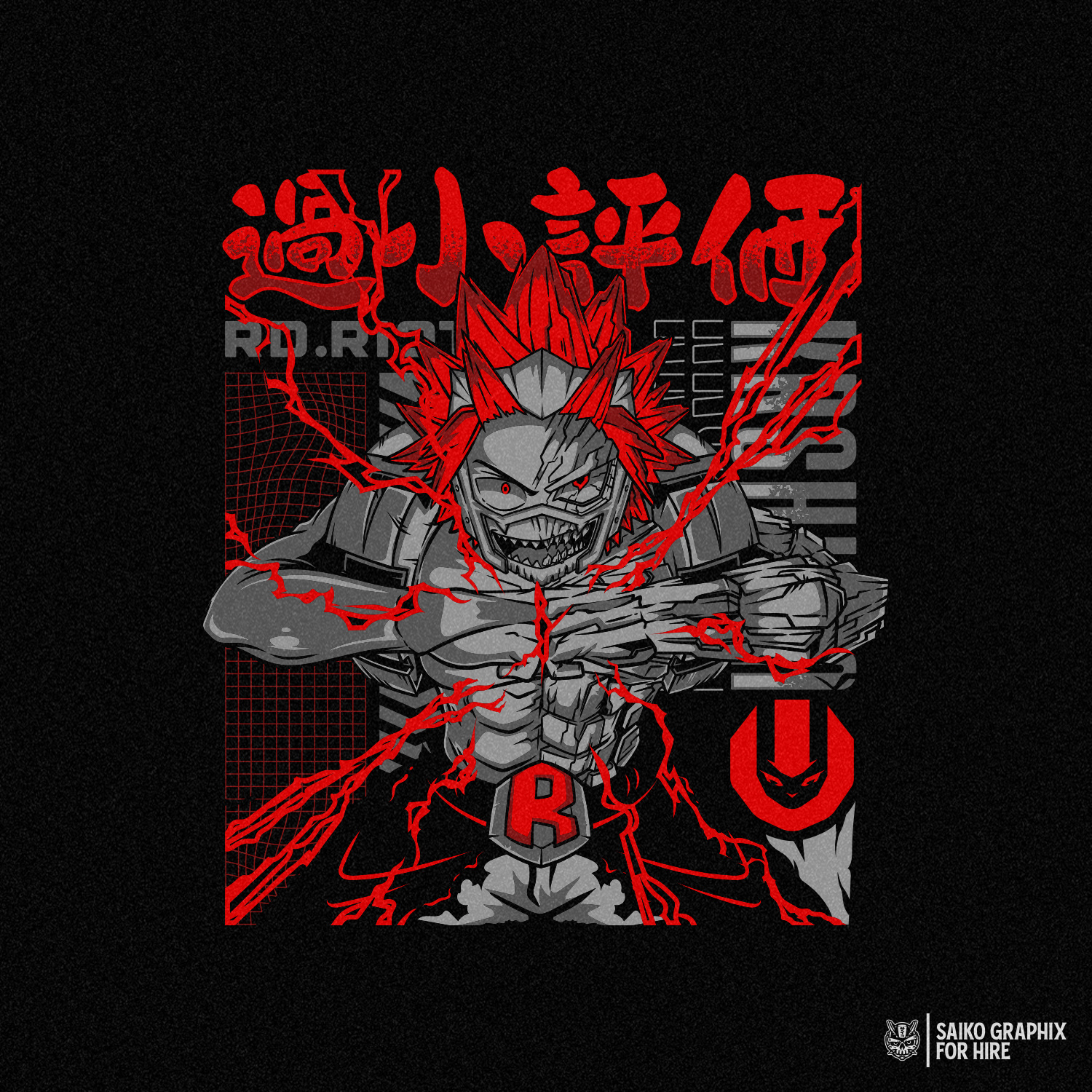 Red Riot Unbreakable by Art of Saiko on Dribbble