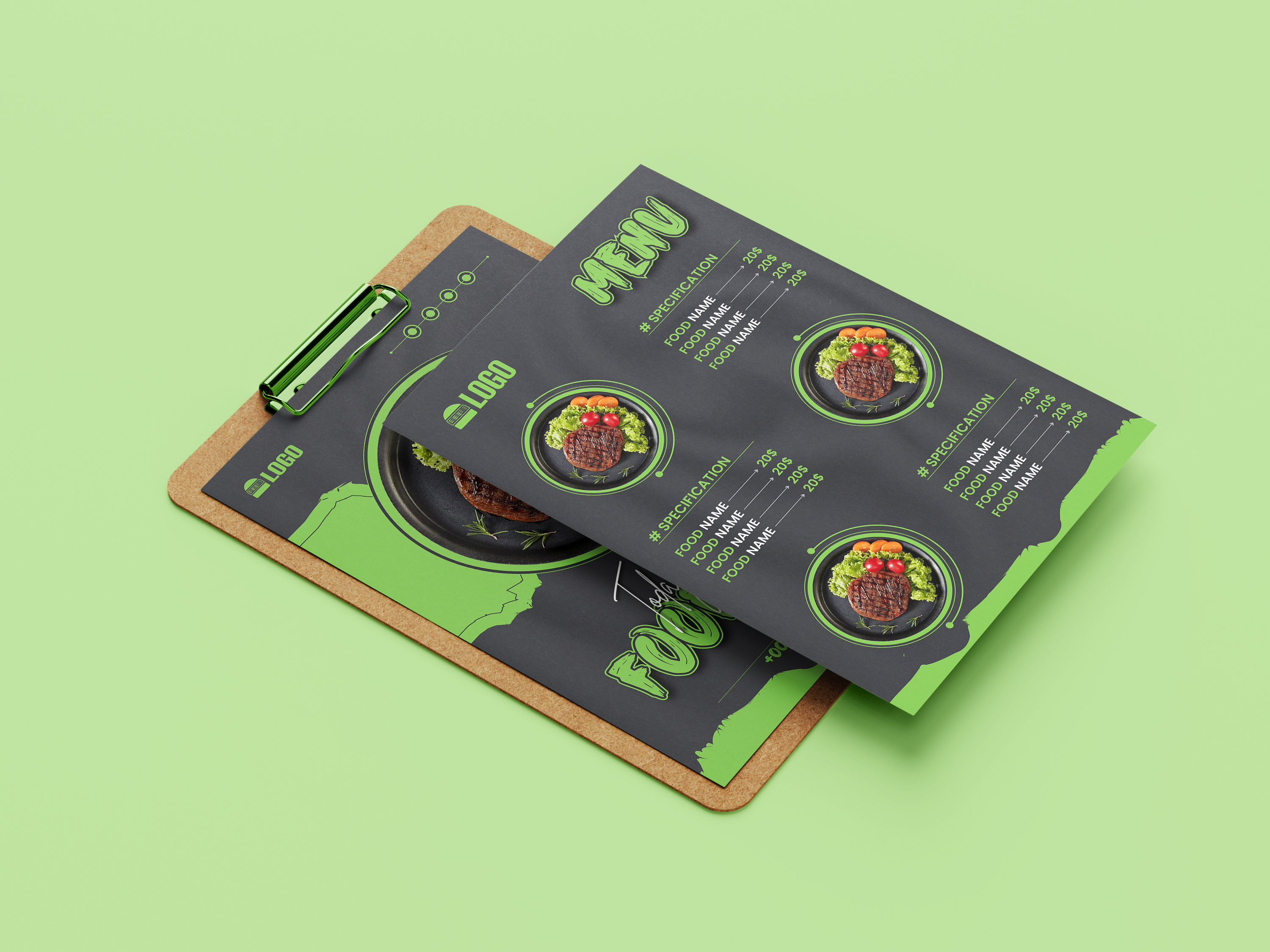 FOOD MENU DESIGN by REDWAN AHMED on Dribbble