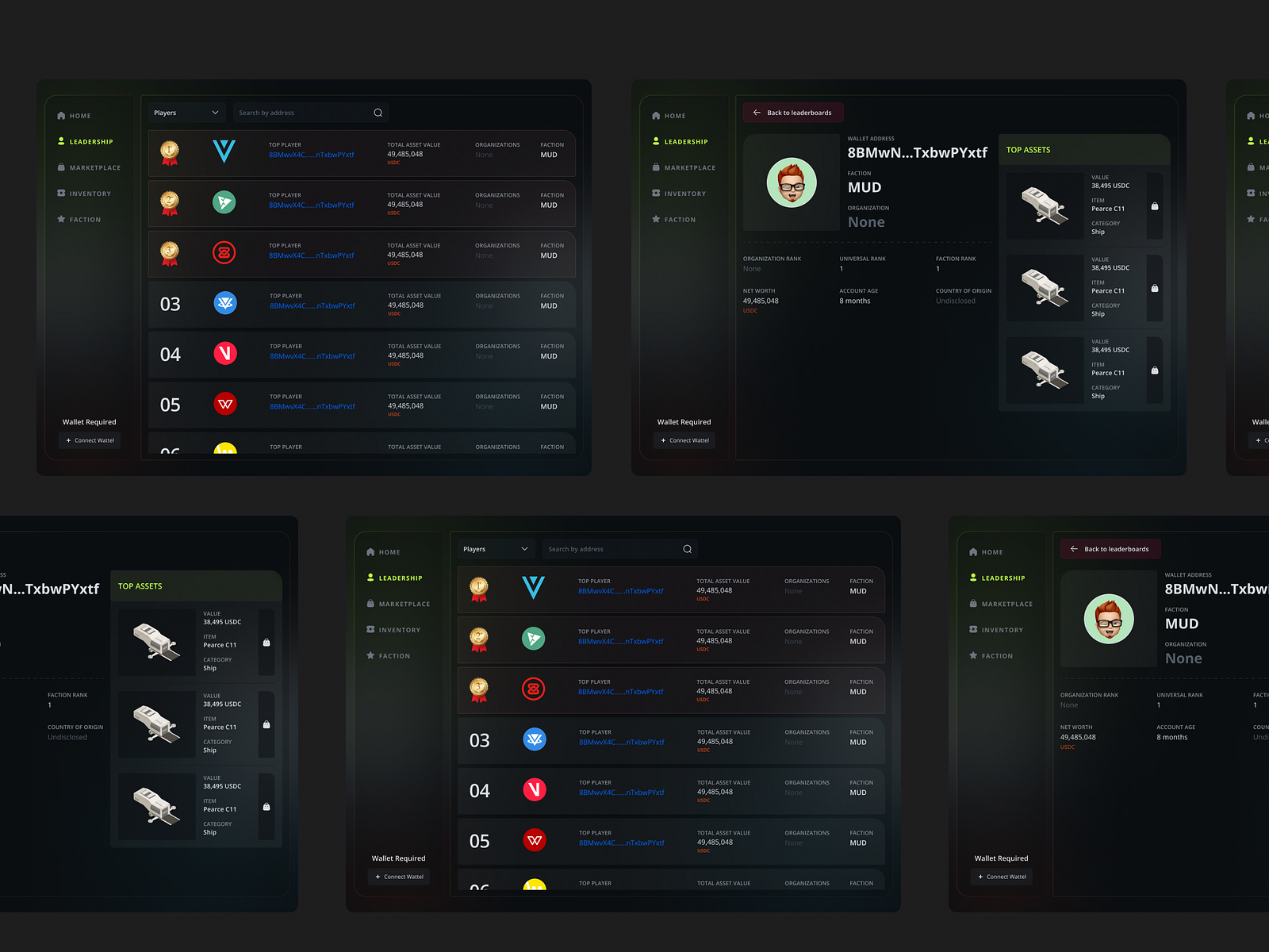 Game Player Page by Md Rakibul Islam on Dribbble