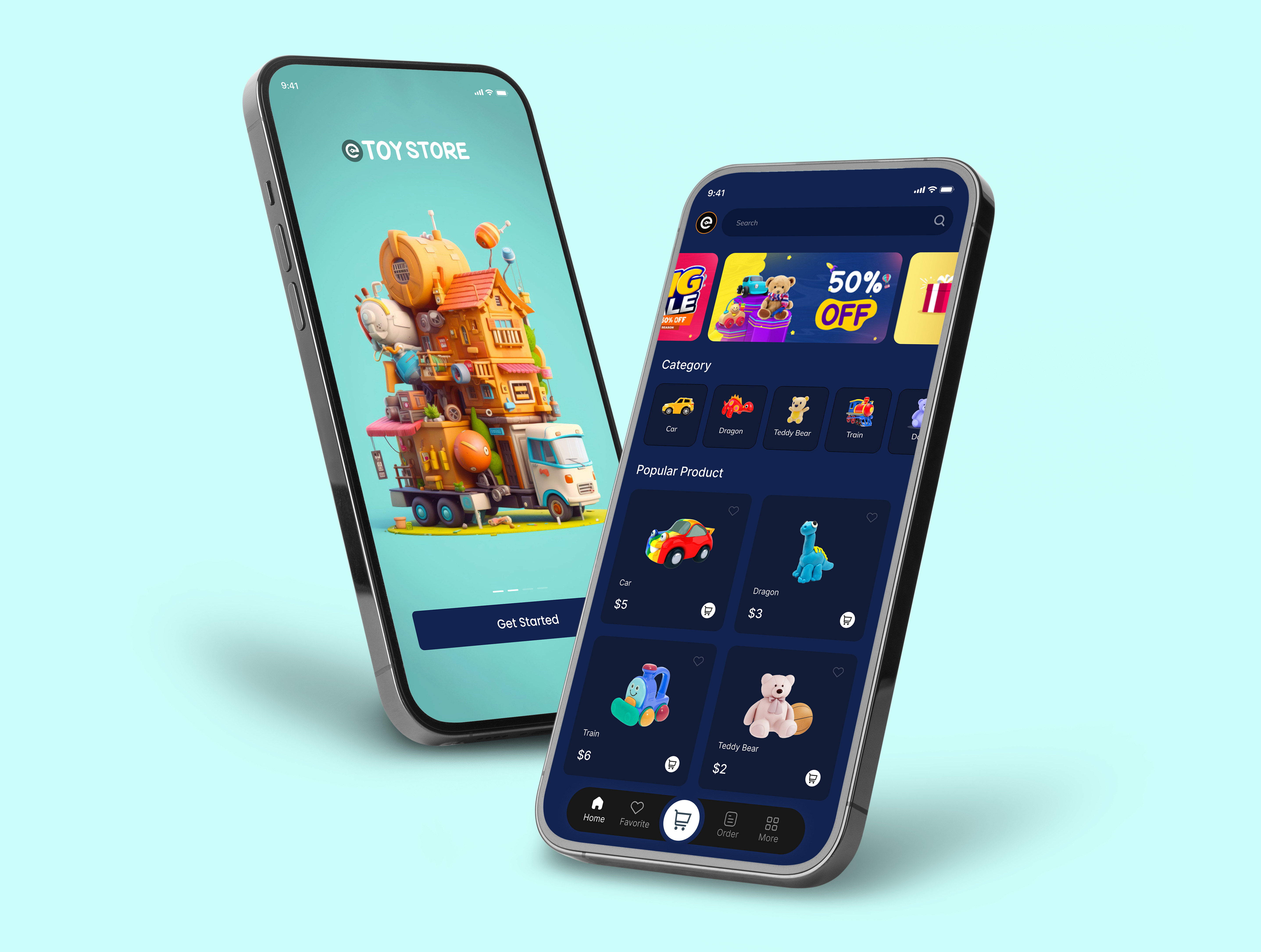 Toy Store App designs, themes, templates and downloadable graphic ...