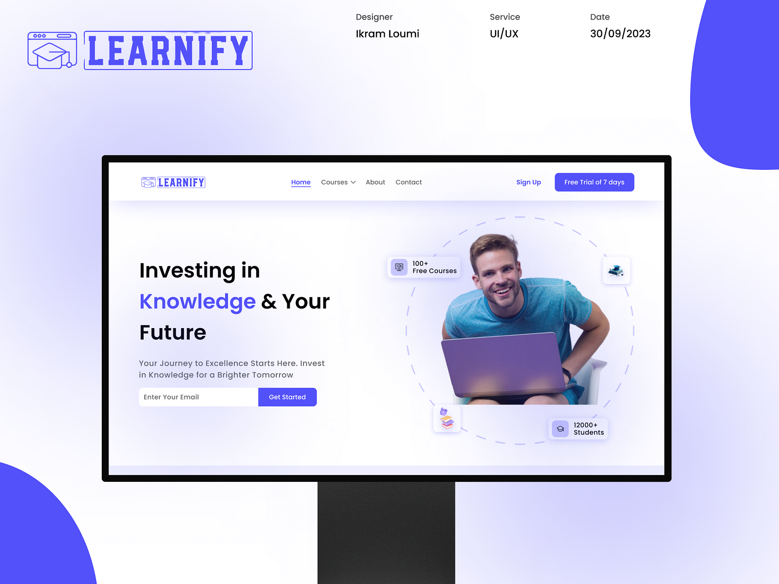 LEARNIFY by ikramloumi on Dribbble