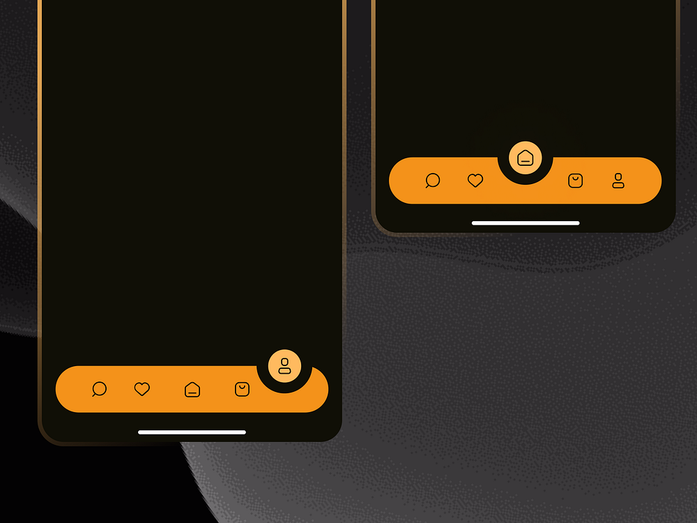 Bottom Navigation Bar designs, themes, templates and downloadable ...