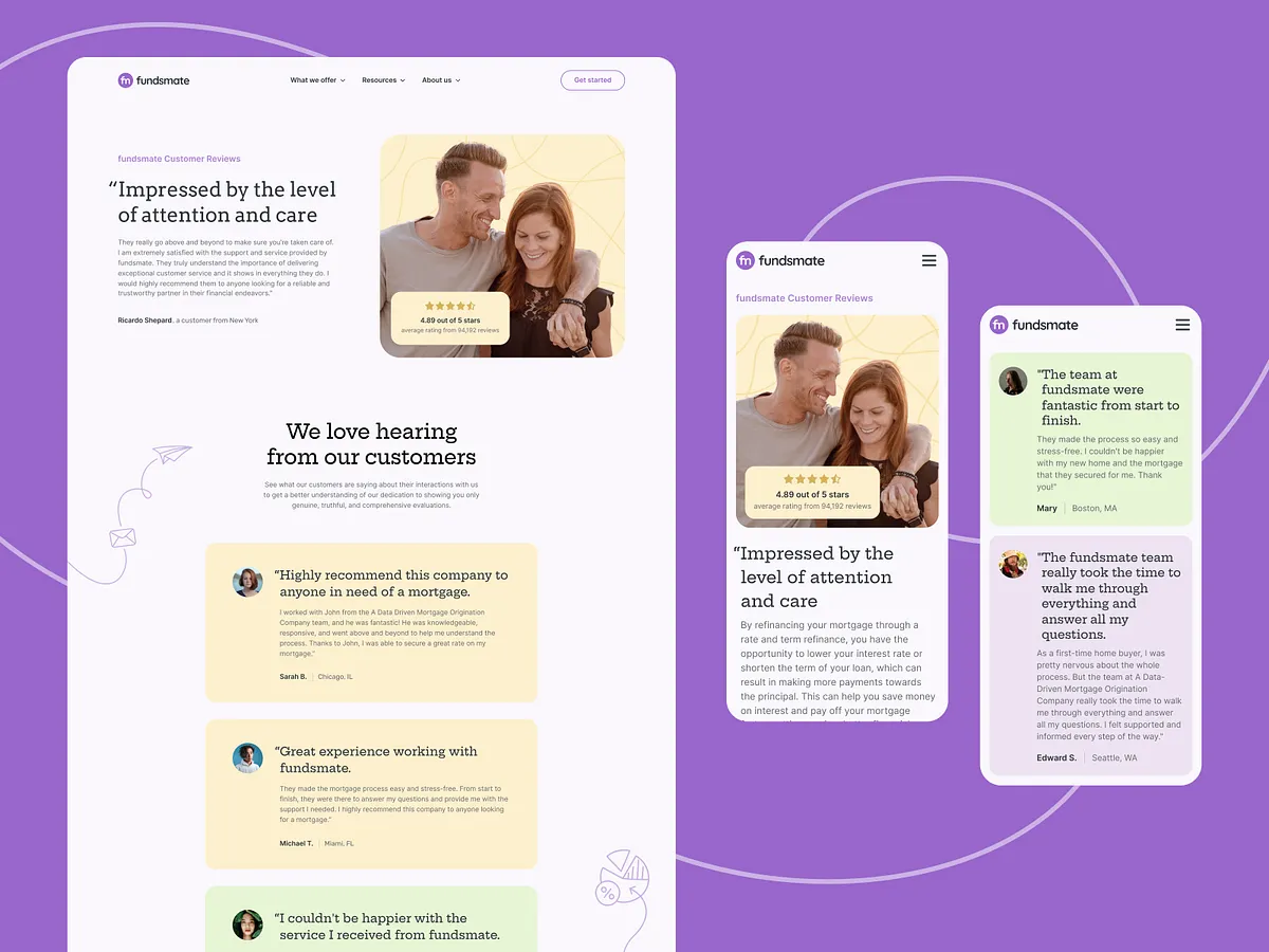 Browse thousands of Testimonials images for design inspiration | Dribbble