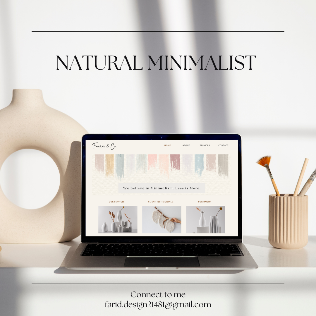 Natural minimalist by Farid.m on Dribbble