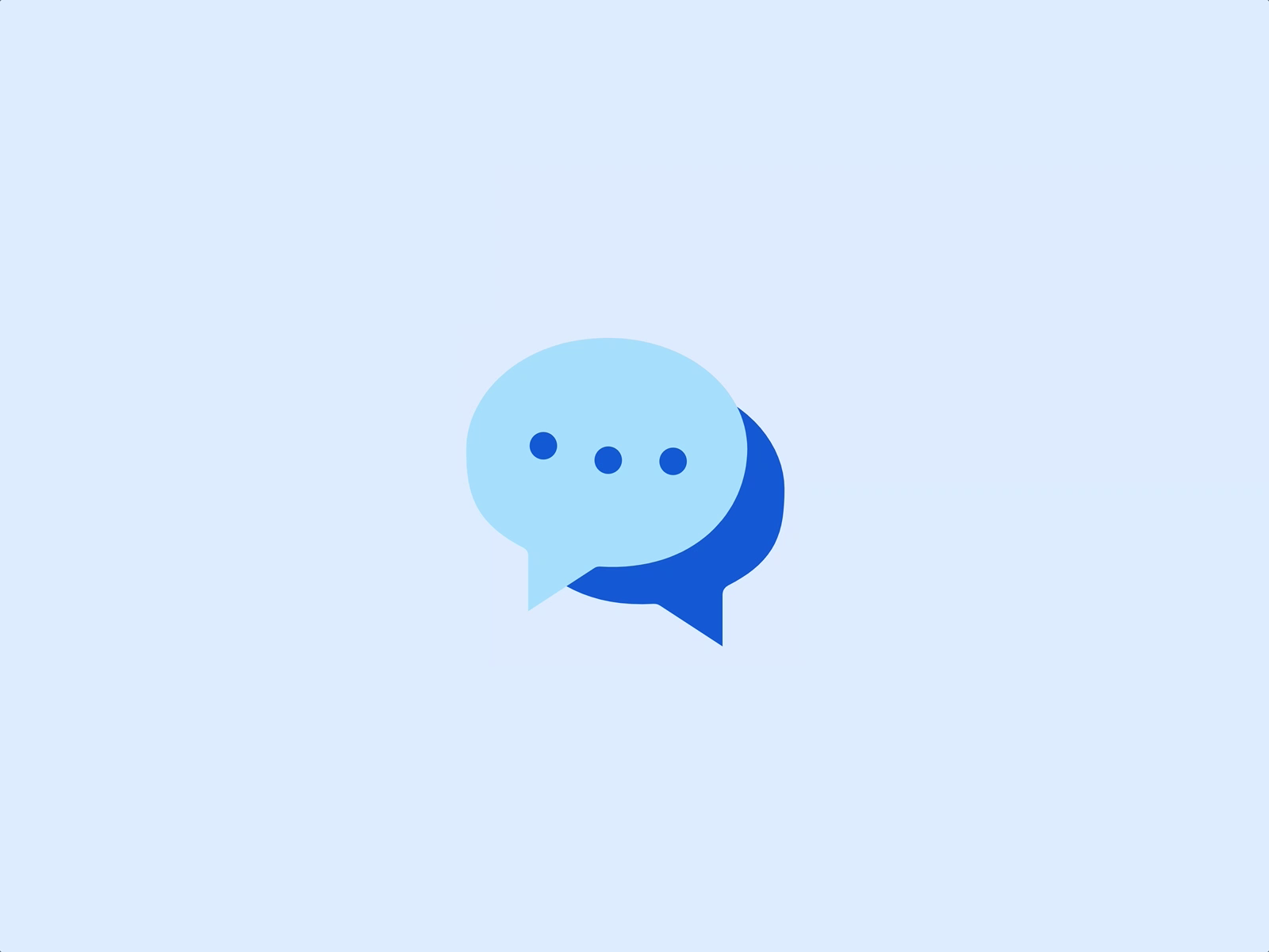 Message typing SVG animation by Philip Ardeljan for Loaf on Dribbble