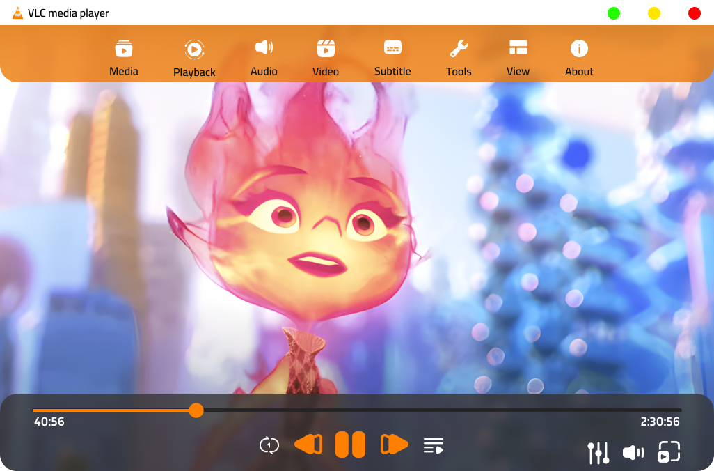 VLC Redesign Concept by Aws nebras on Dribbble