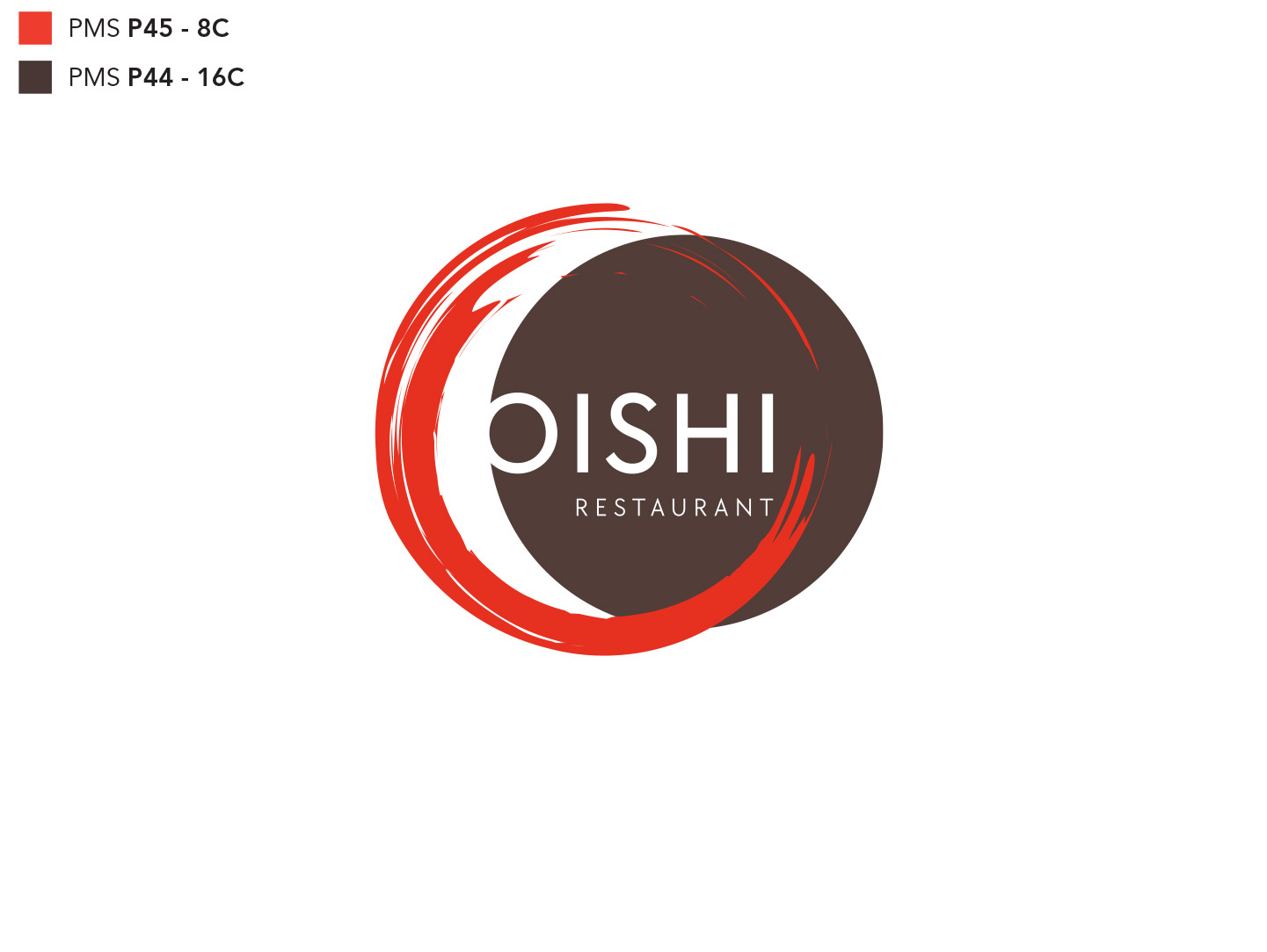 Oishi - Restaurant brand identity by Louise Charpy on Dribbble