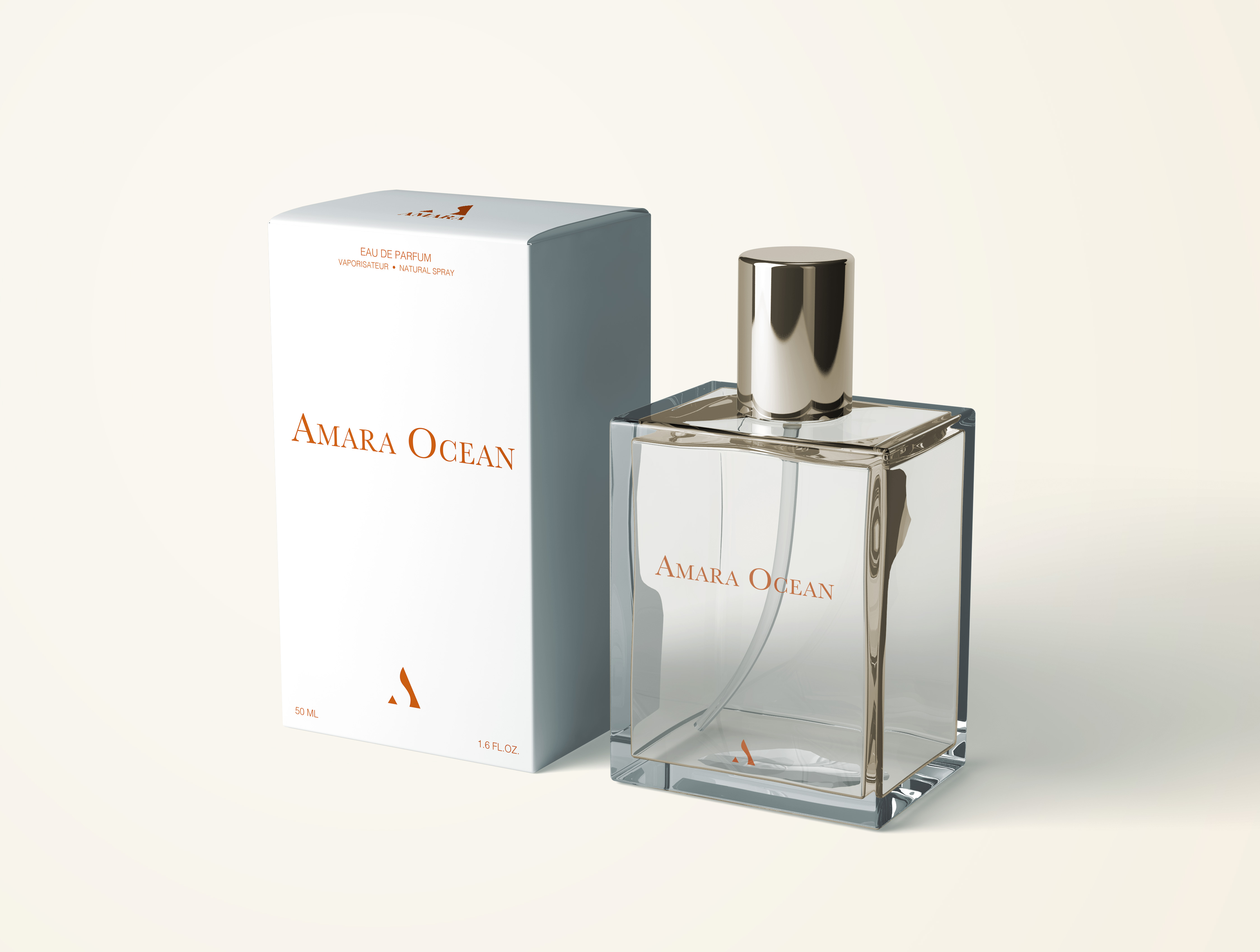 Amara Ocean - Perfume packaging by Louise Charpy on Dribbble