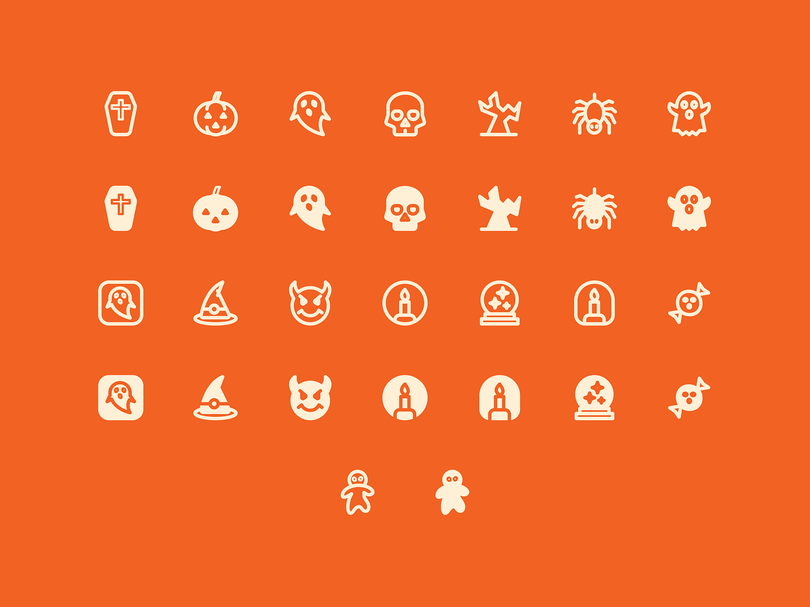 Free Halloween icons by Zesan h. on Dribbble