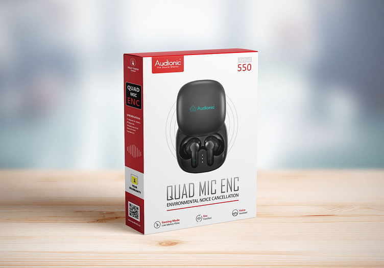Earbuds Packaging Design by attiqahdesigner_246 on Dribbble