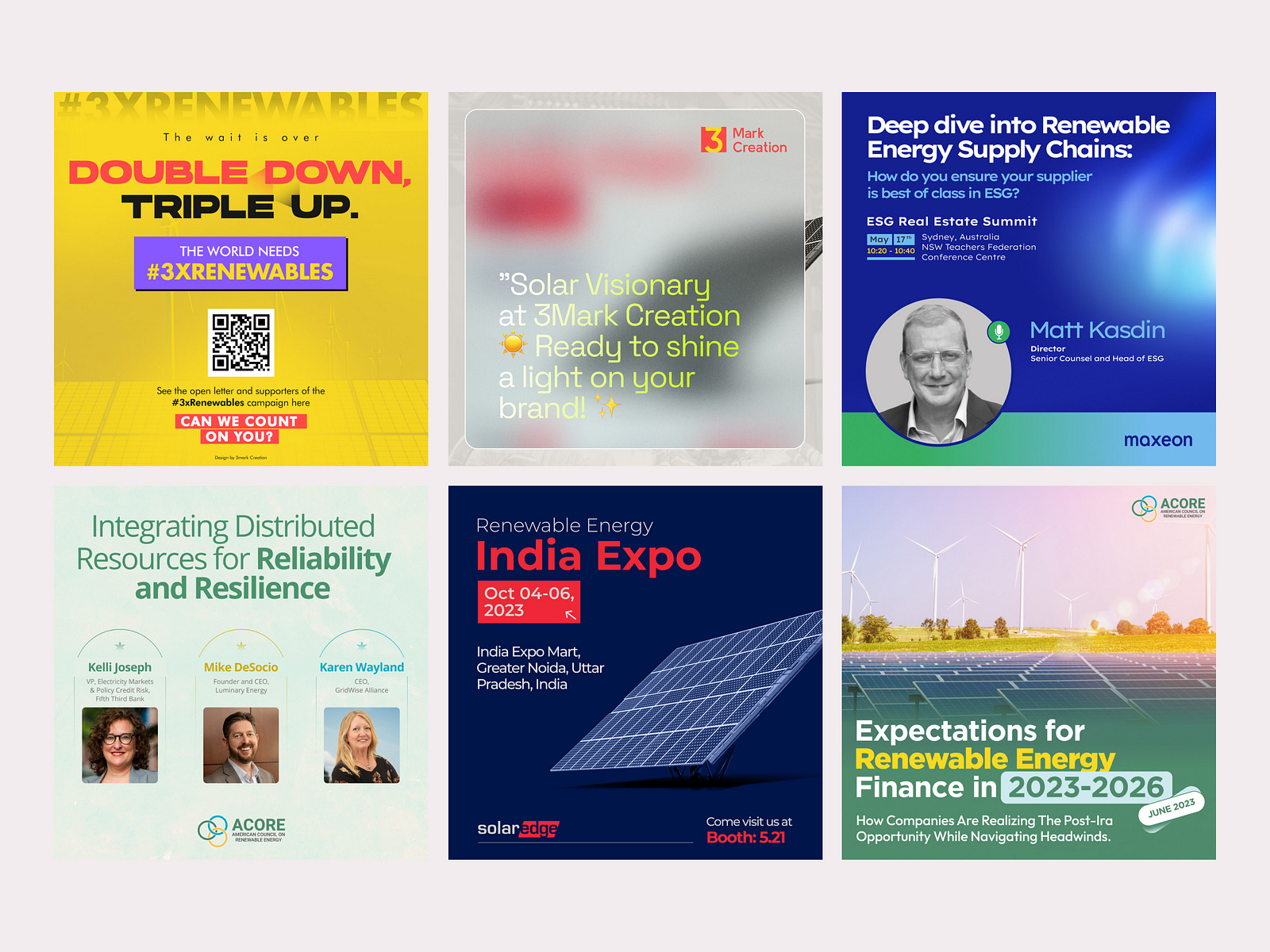 Solar ads design - social media by 3Mark Creation | Ready to shine a ...