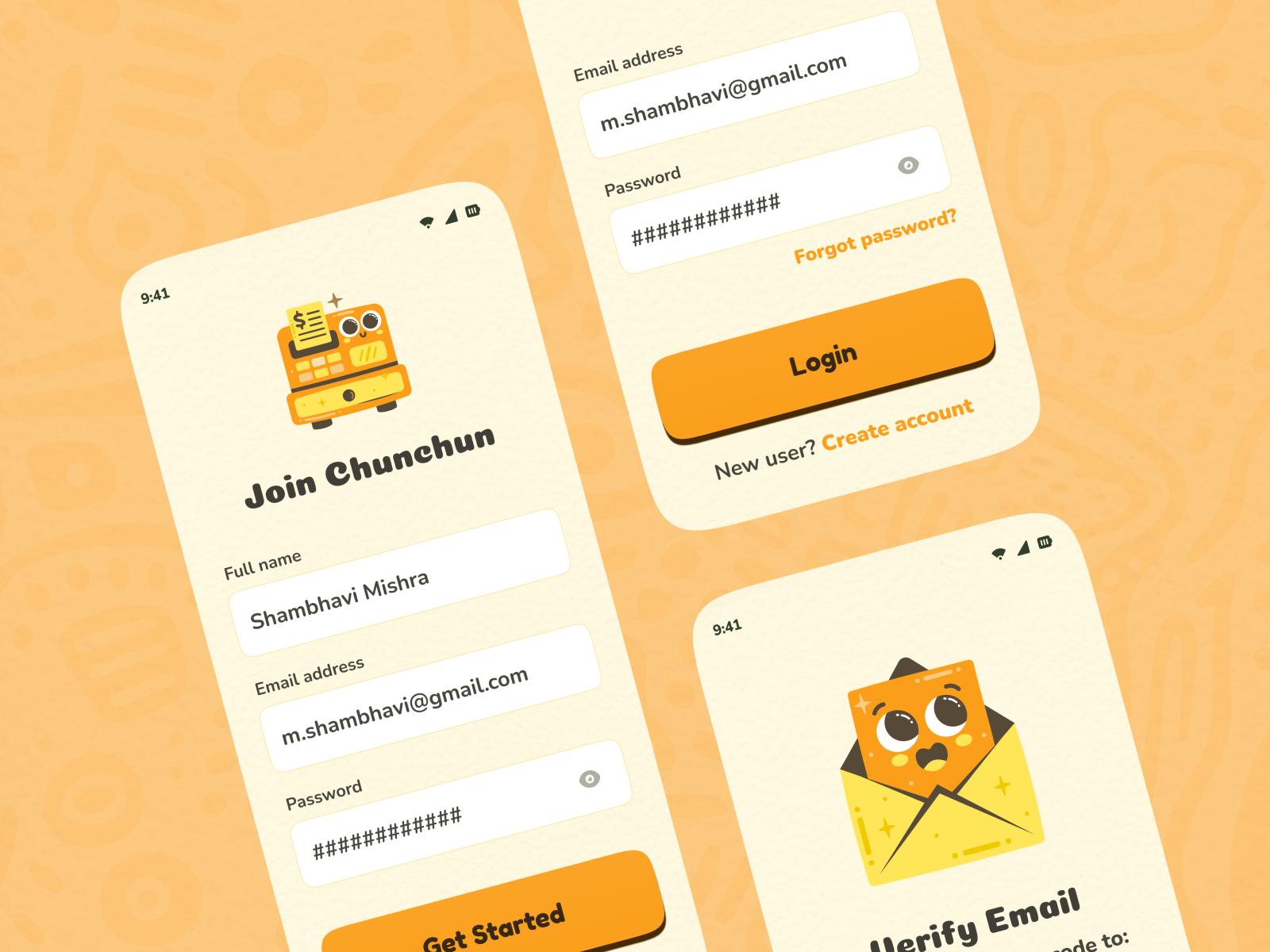 Login & Sign Up by Salman Khan on Dribbble