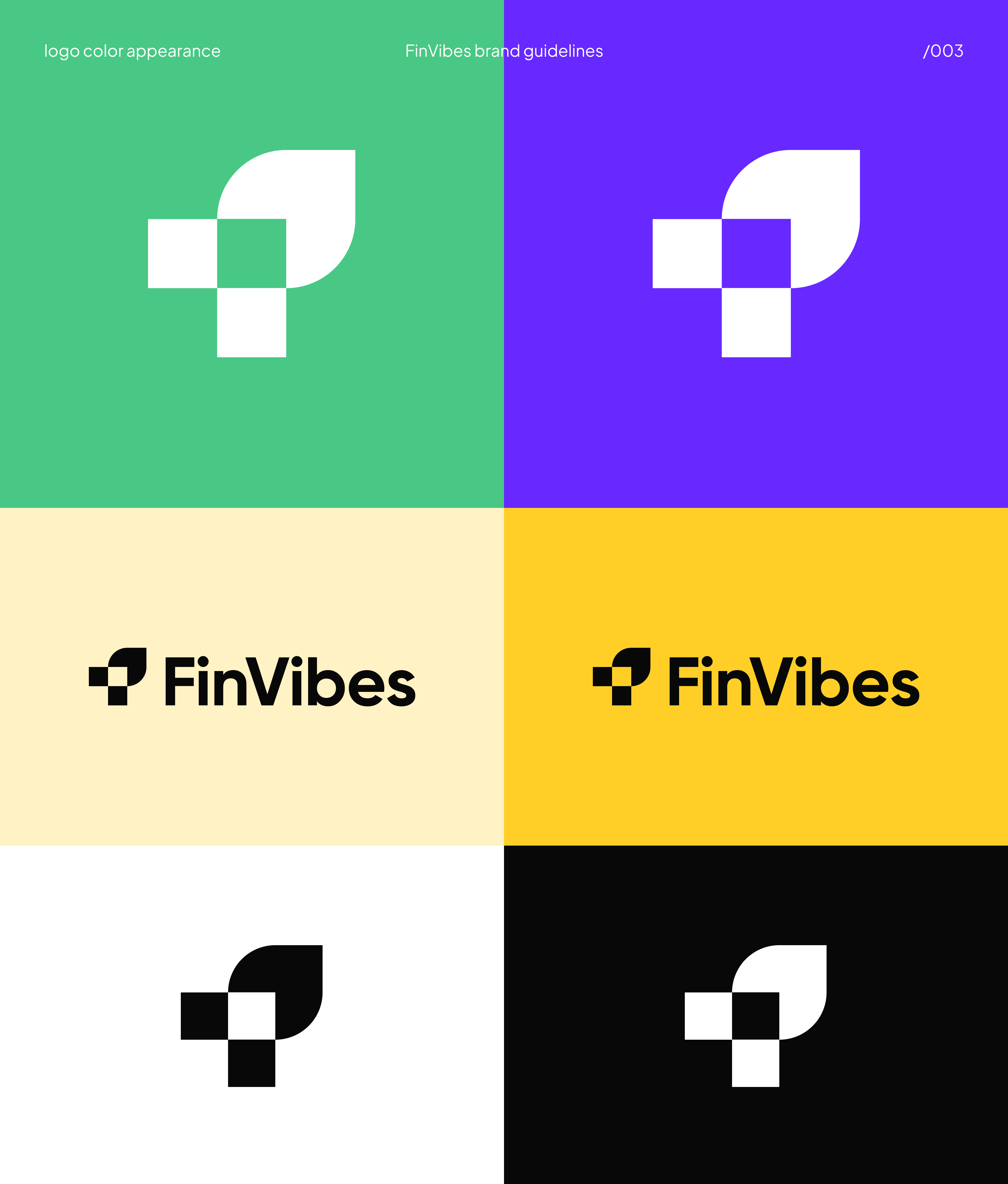 FinVibes - Logo and branding for the financial service startup by ...