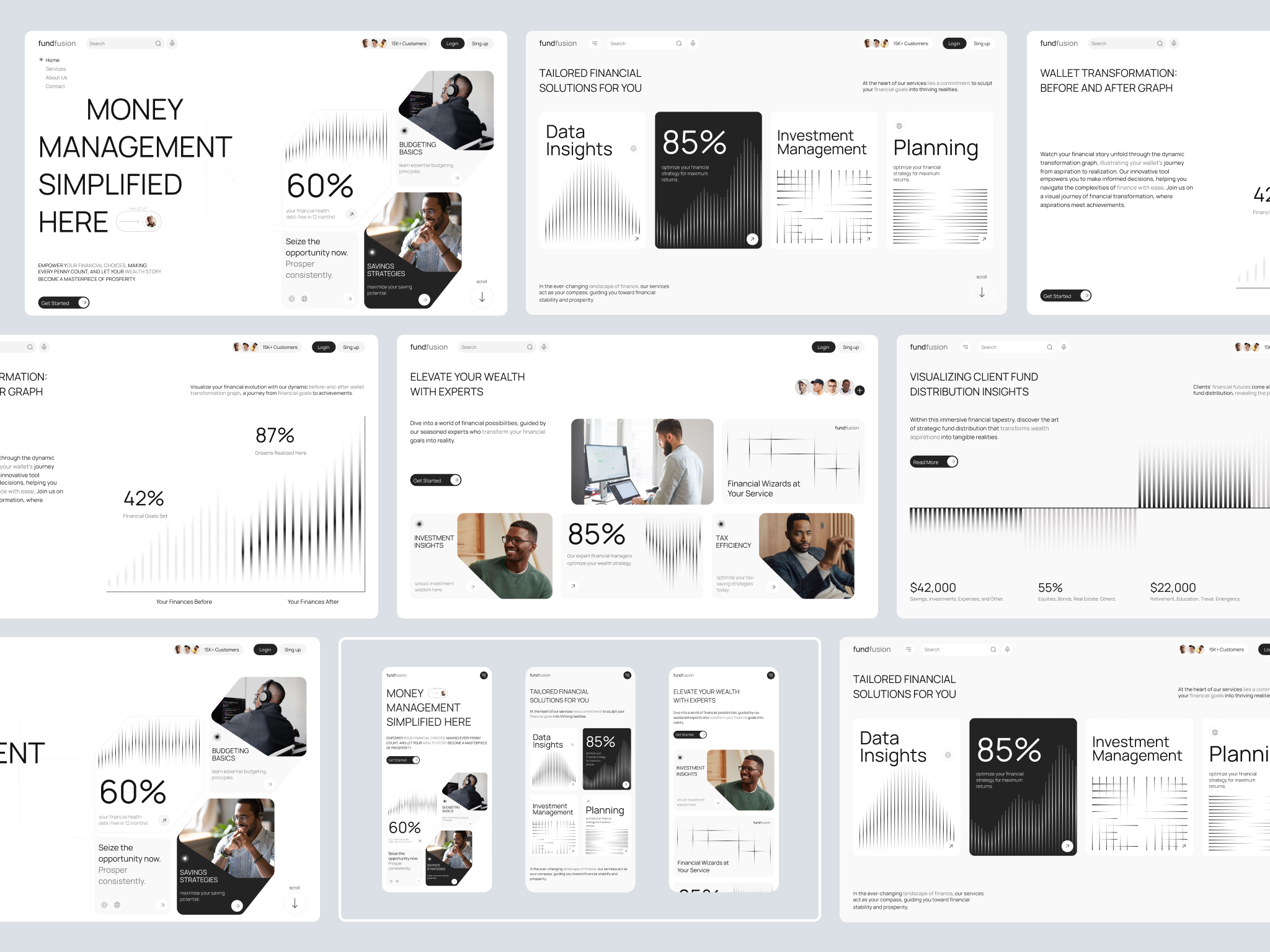 Money Management Platform by Sam Halpert for Awsmd on Dribbble