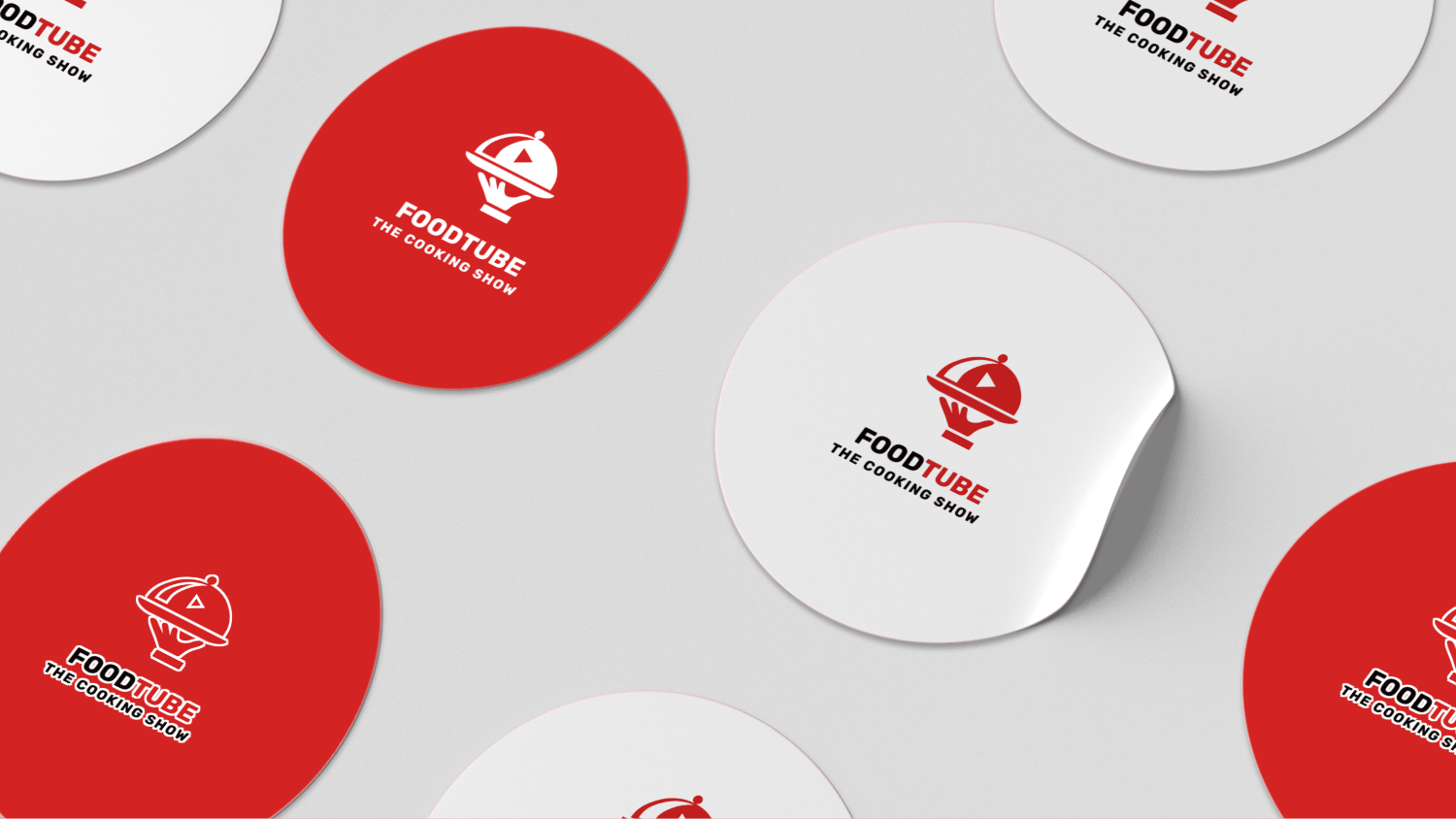 FOODTUBE Logo Design by Ifta Alam on Dribbble