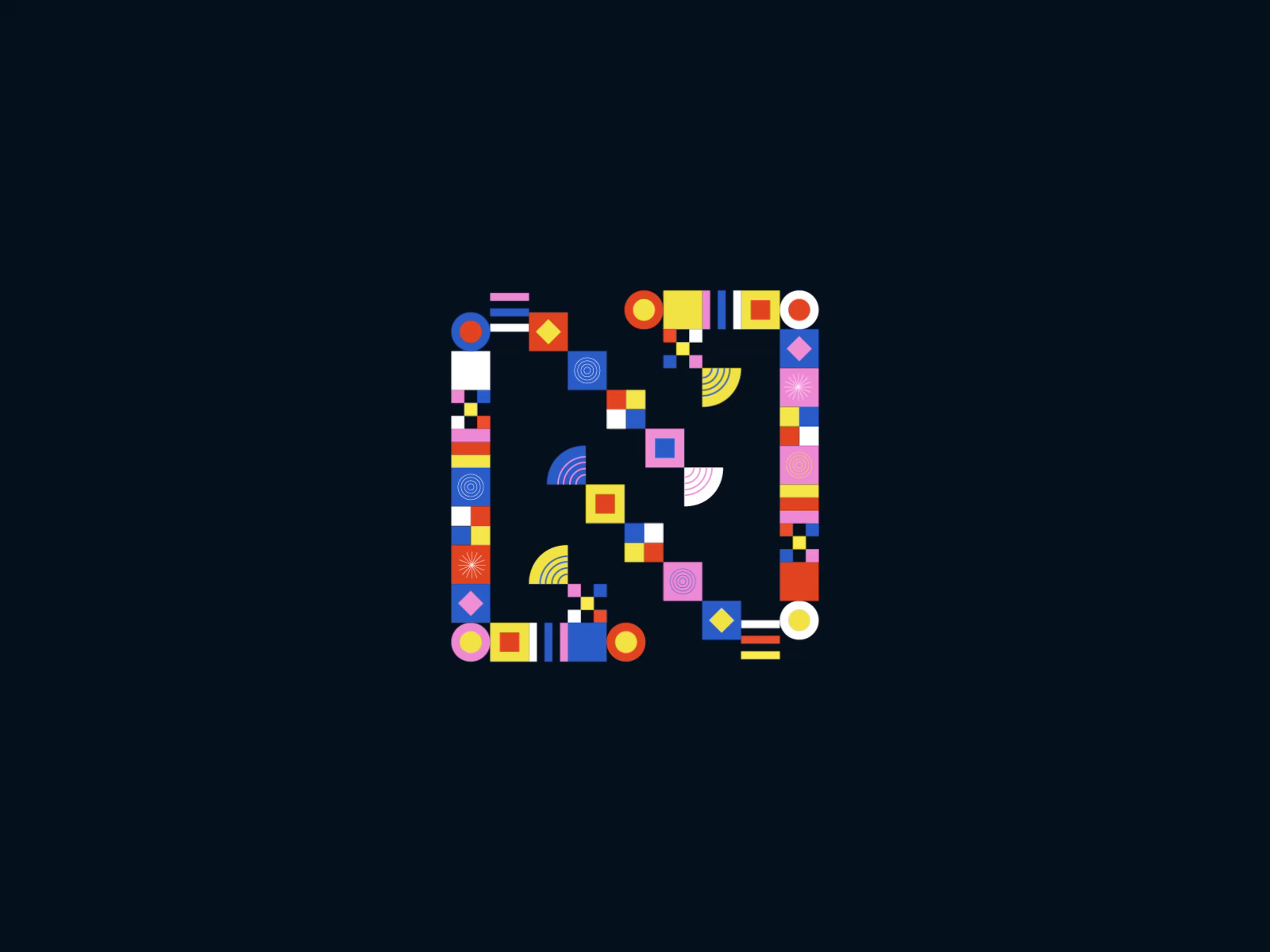 N shape animated by Aleksandar Savić / Almigor Studio on Dribbble