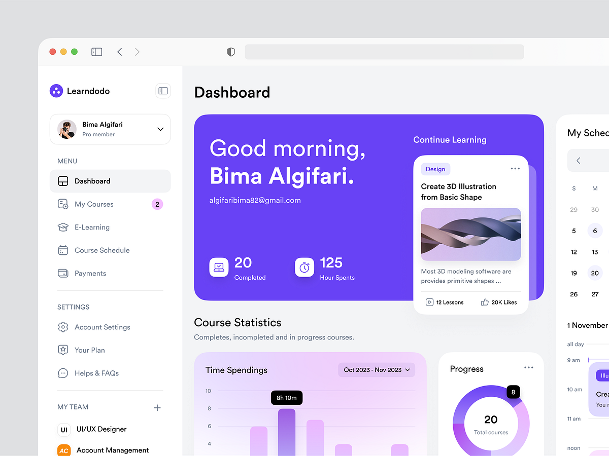 Browse thousands of Learning Dashboard App images for design ...