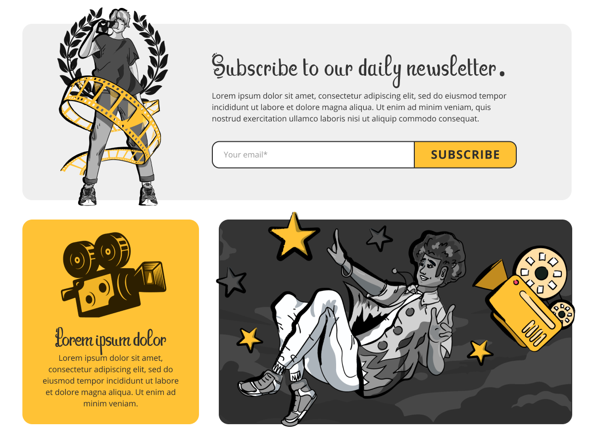 Upsell section, Promotion banner #3 by Naim Elhasnaoui on Dribbble