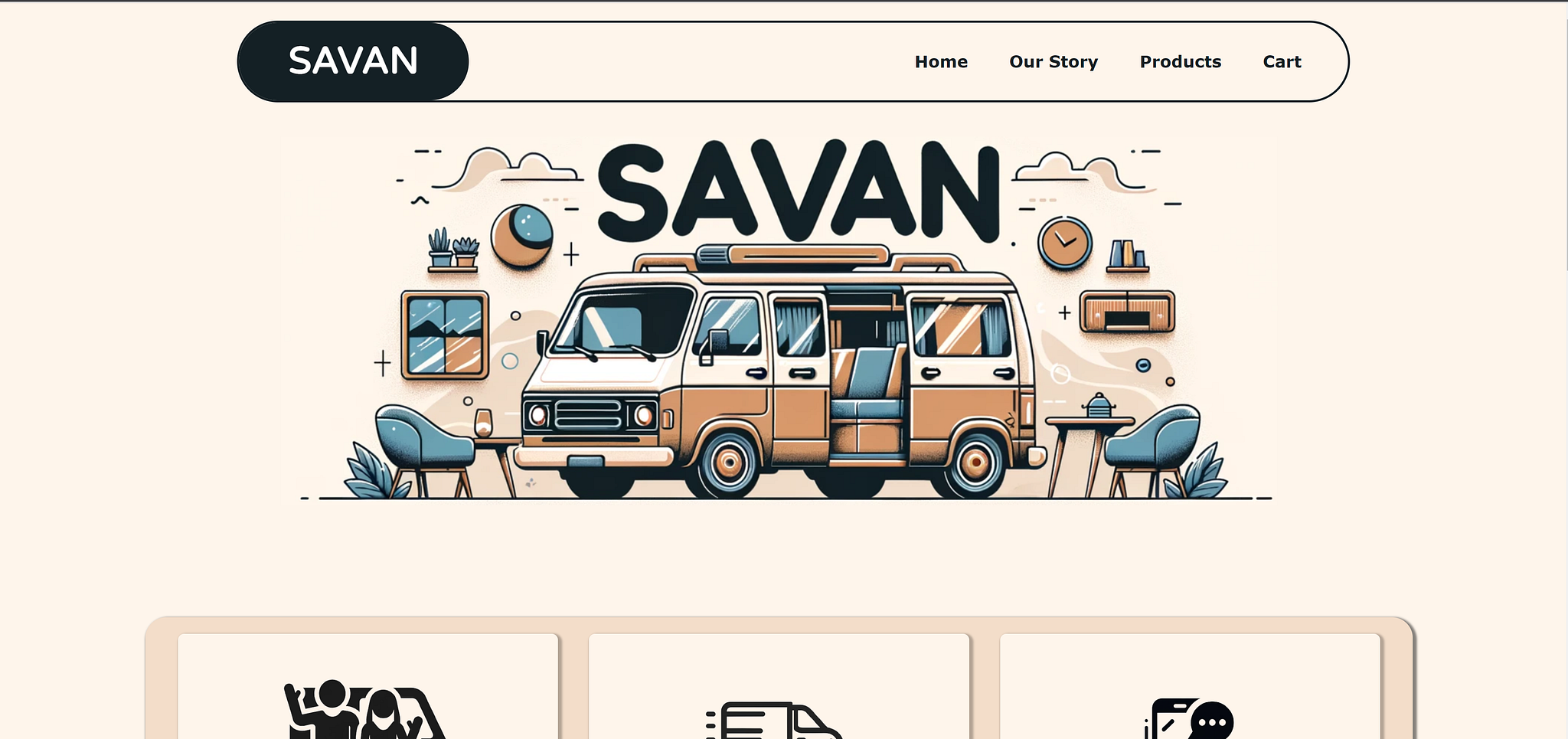 Savan - Web Page Design by Ryan Rudd on Dribbble