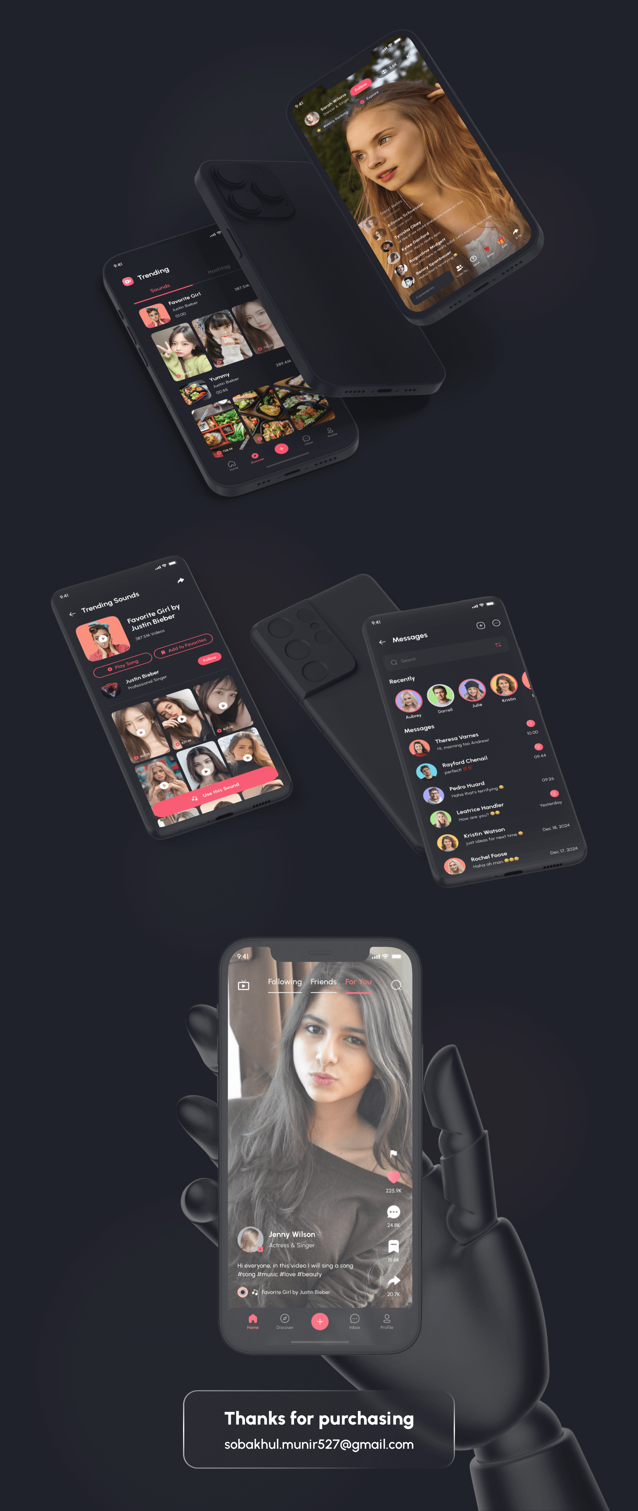 Zuzu - Short Video & Social Media App UI Kit by Sobakhul Munir Siroj on ...