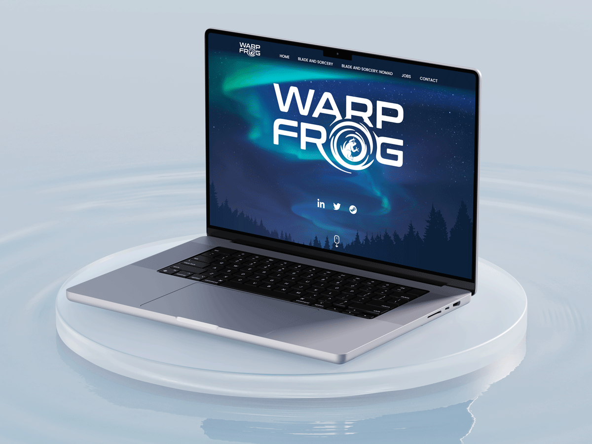 Warpfrog by Jamie Thomas on Dribbble