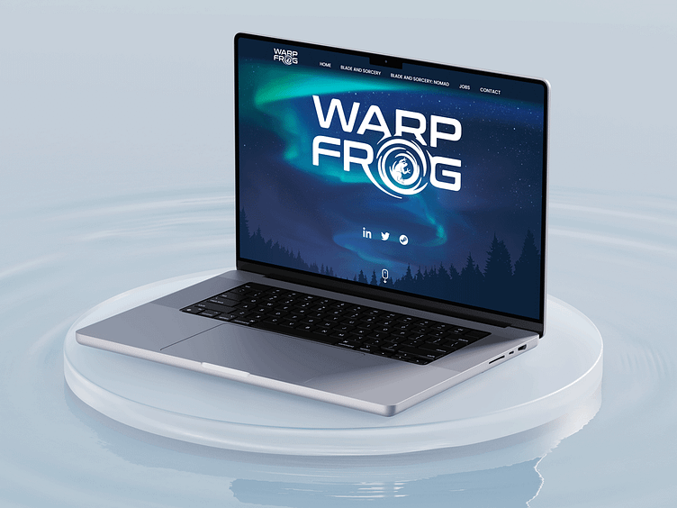 Warpfrog by Jamie Thomas on Dribbble