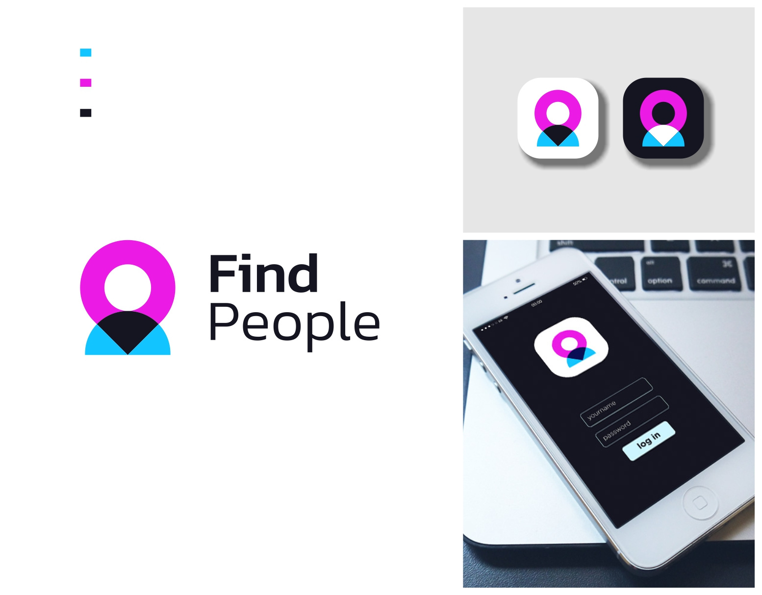 Find People Logo by Sore_studios on Dribbble