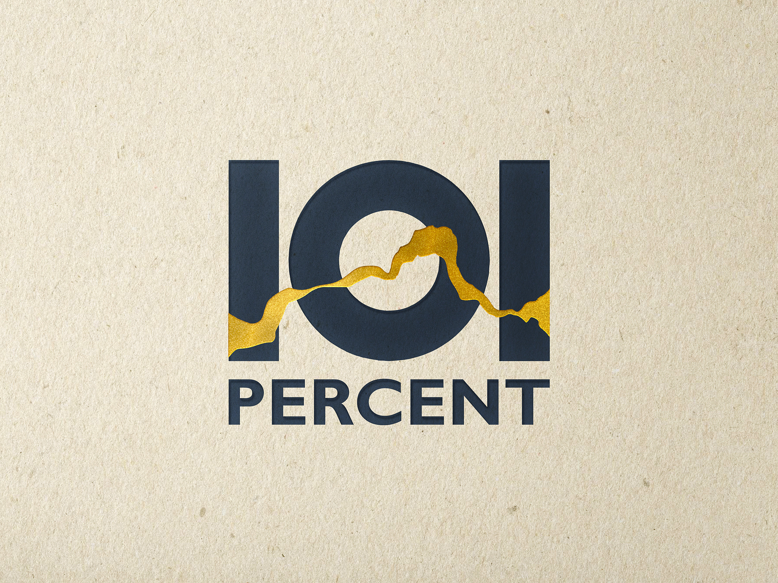 LOGO DESIGN - 101 PERCENT by Thới Ngọc Ý Duyên on Dribbble