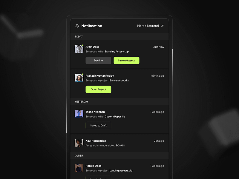 Dashboard Notification designs, themes, templates and downloadable ...