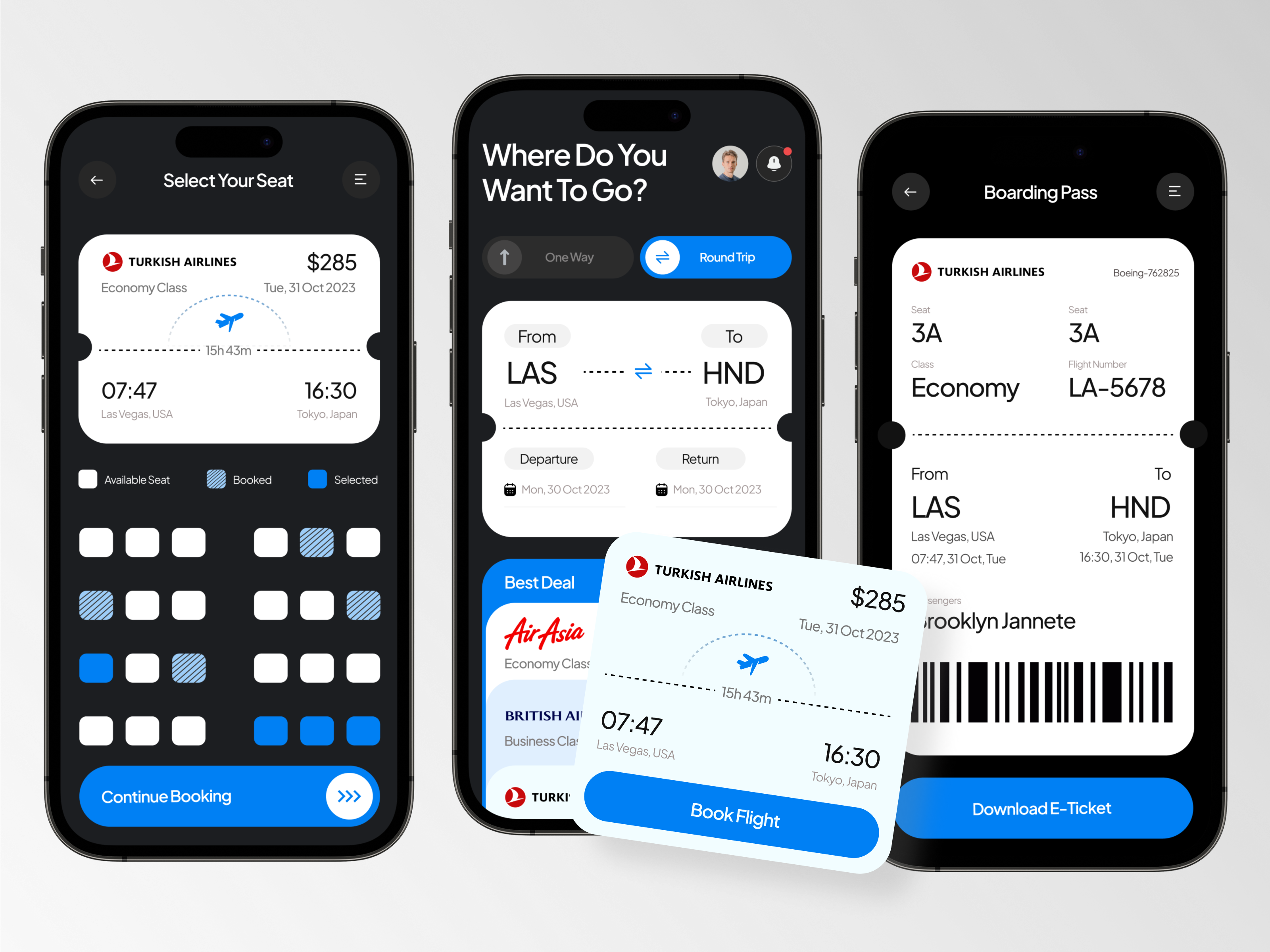 Browse thousands of Boarding Pass UI Design images for design ...