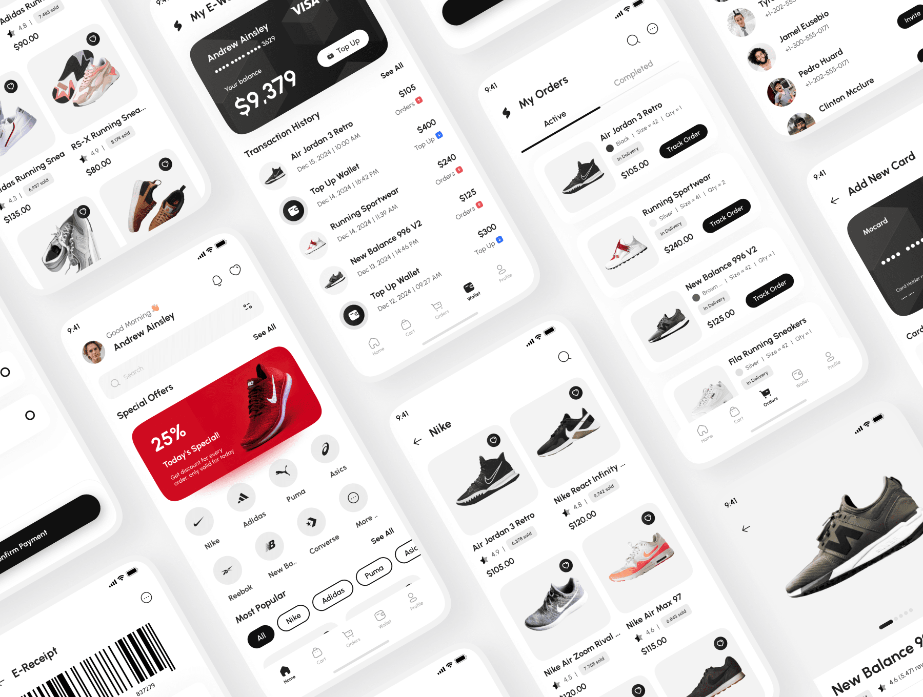 Shoea - Sneakers & Shoes E-Commerce App UI Kit by Sobakhul Munir Siroj on Dribbble