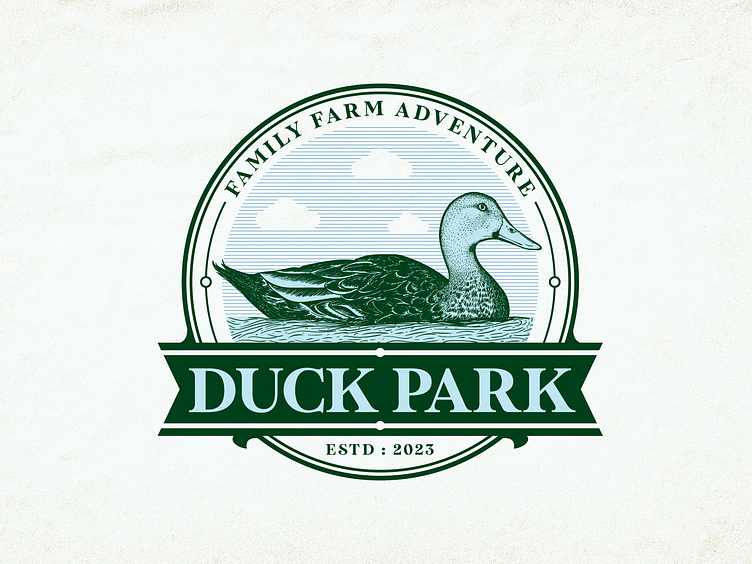 Duck Park Logo Design by rawlearn on Dribbble