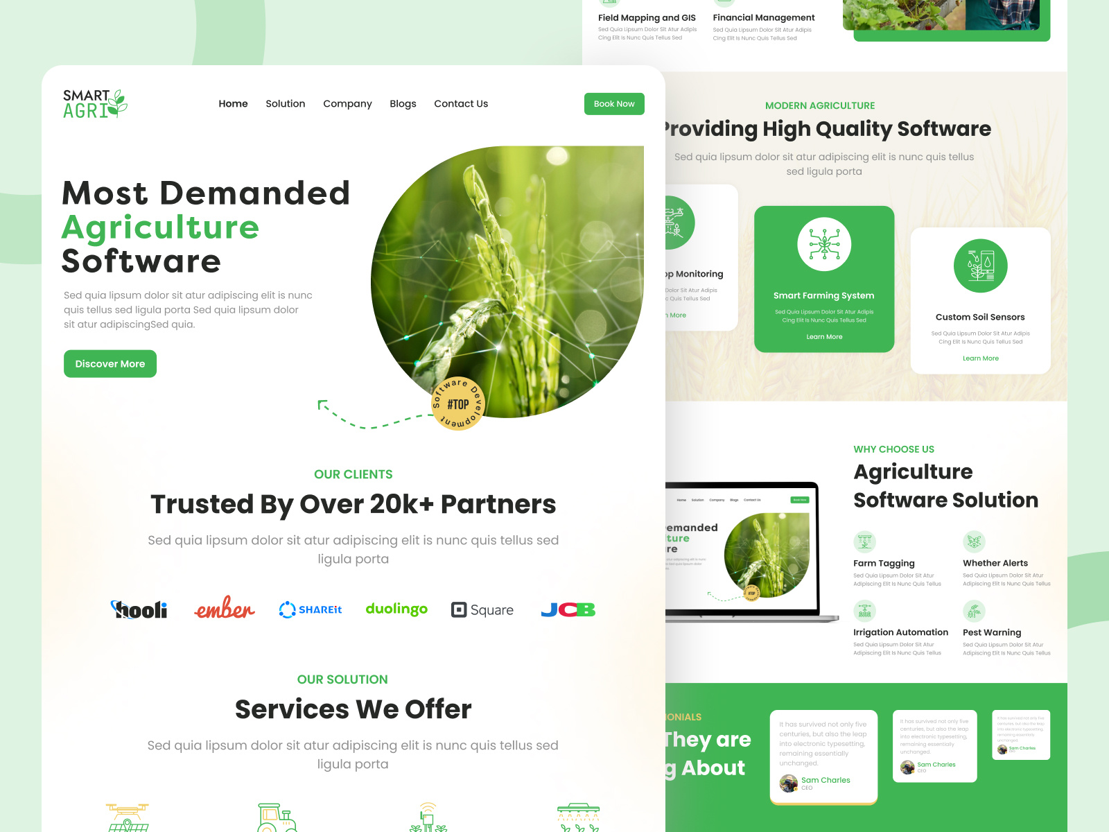Agriculture Web App Development by BMV System Integration Pvt. Ltd on ...
