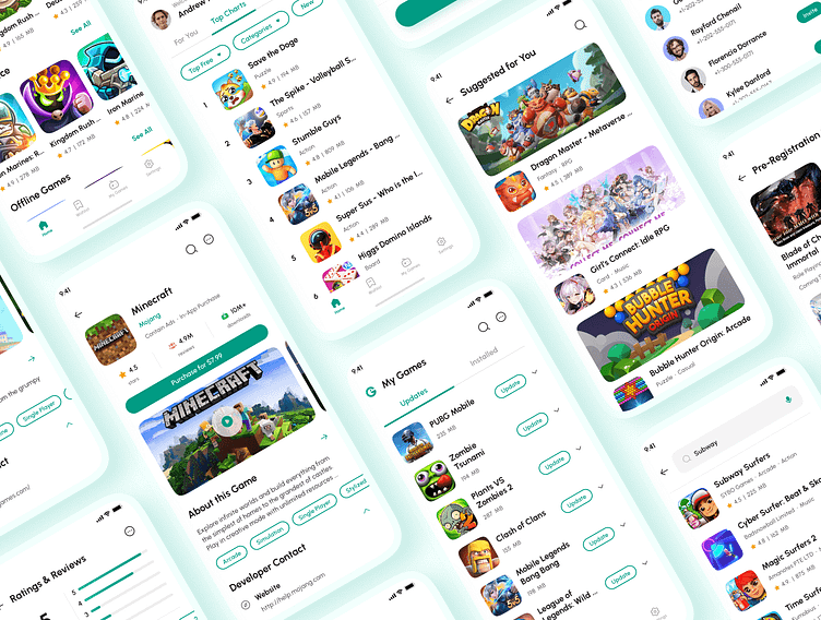 Gemu - Game Store App UI Kit by Sobakhul Munir Siroj on Dribbble